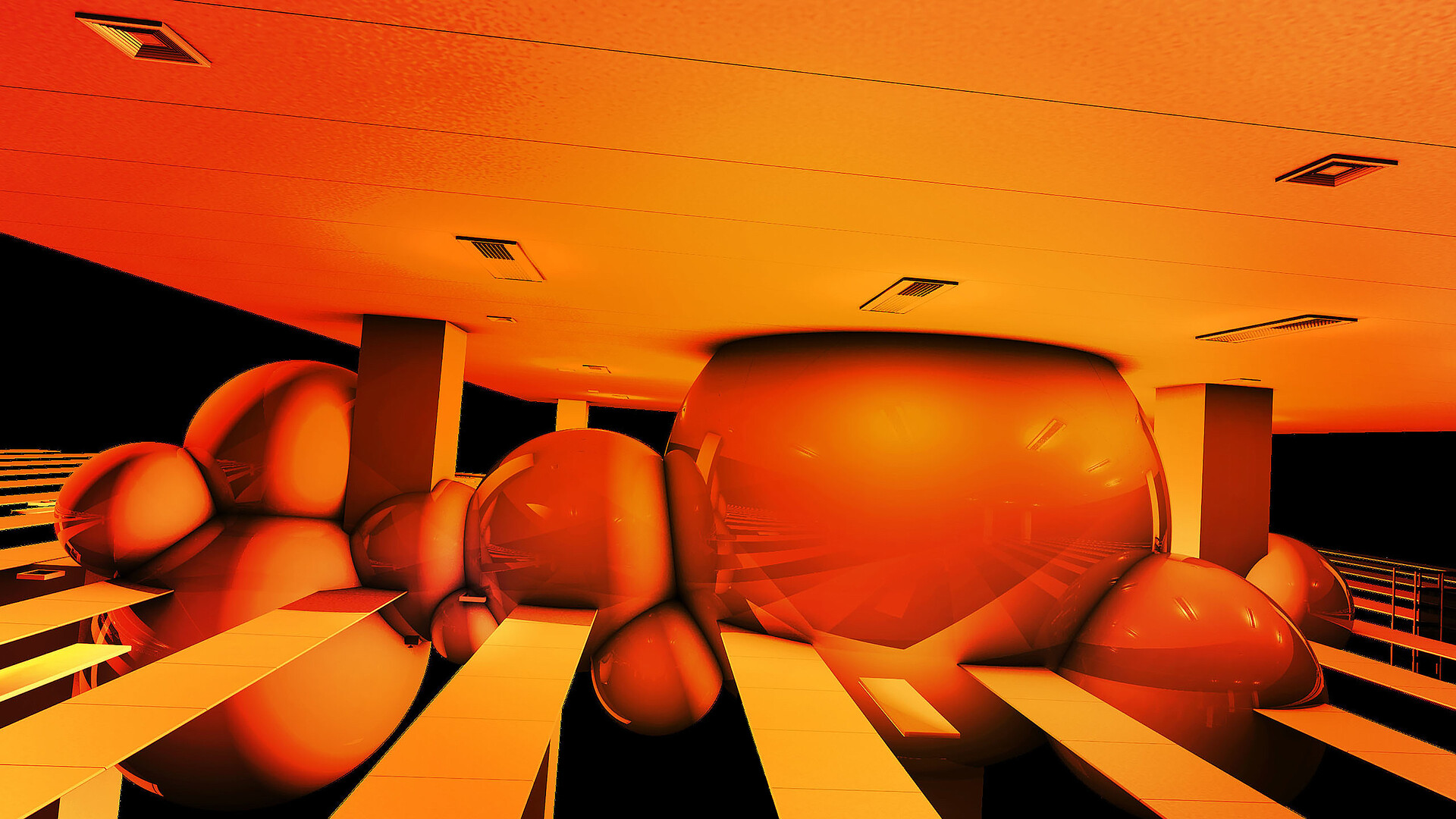 ArtStation - DESERTED SPHERE ROOM 4