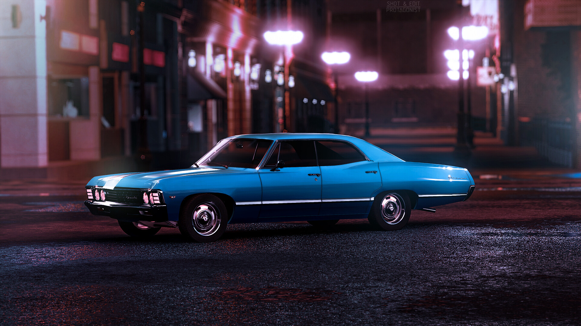 · PROTAGONIST · - Night. Neon. Drive.