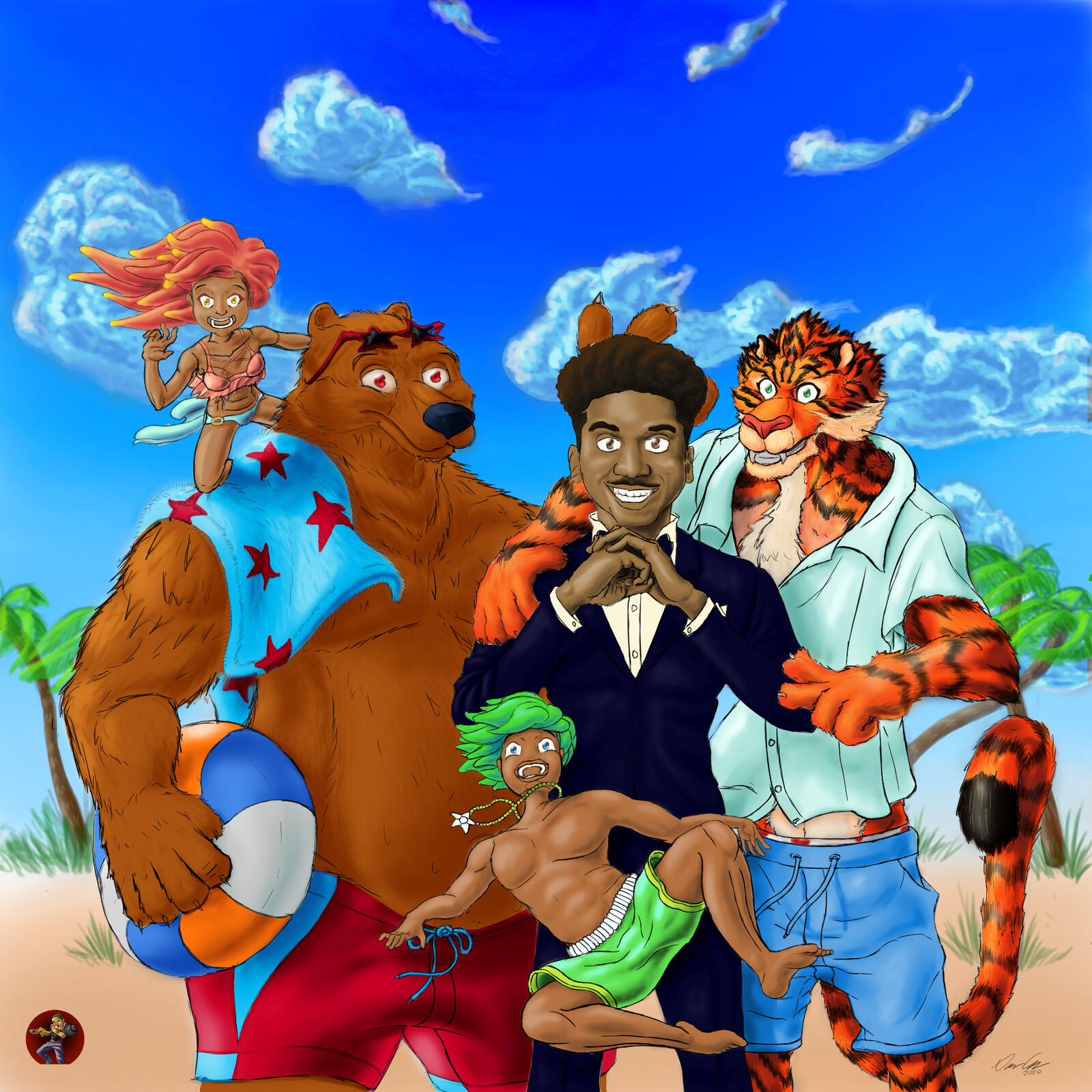 Darren Ellis - Tone Squad Commission