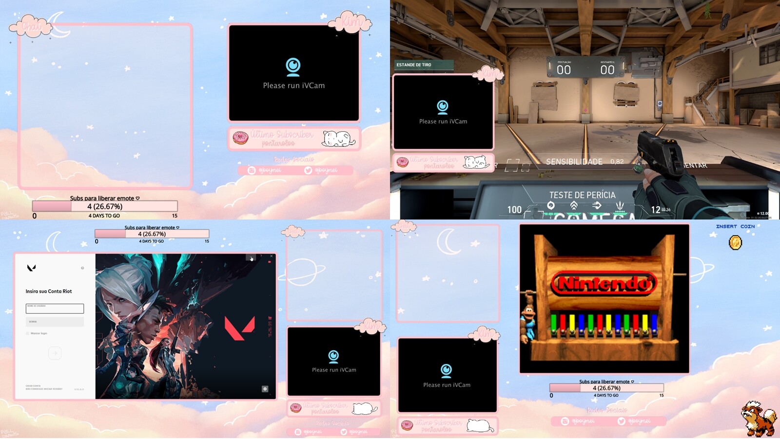 ArtStation - Overlay twitch.tv/kimpossx