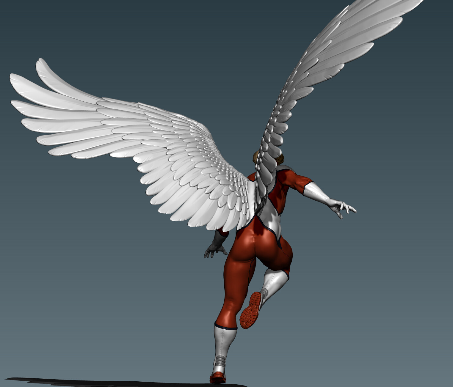 Archangel X Men Flying