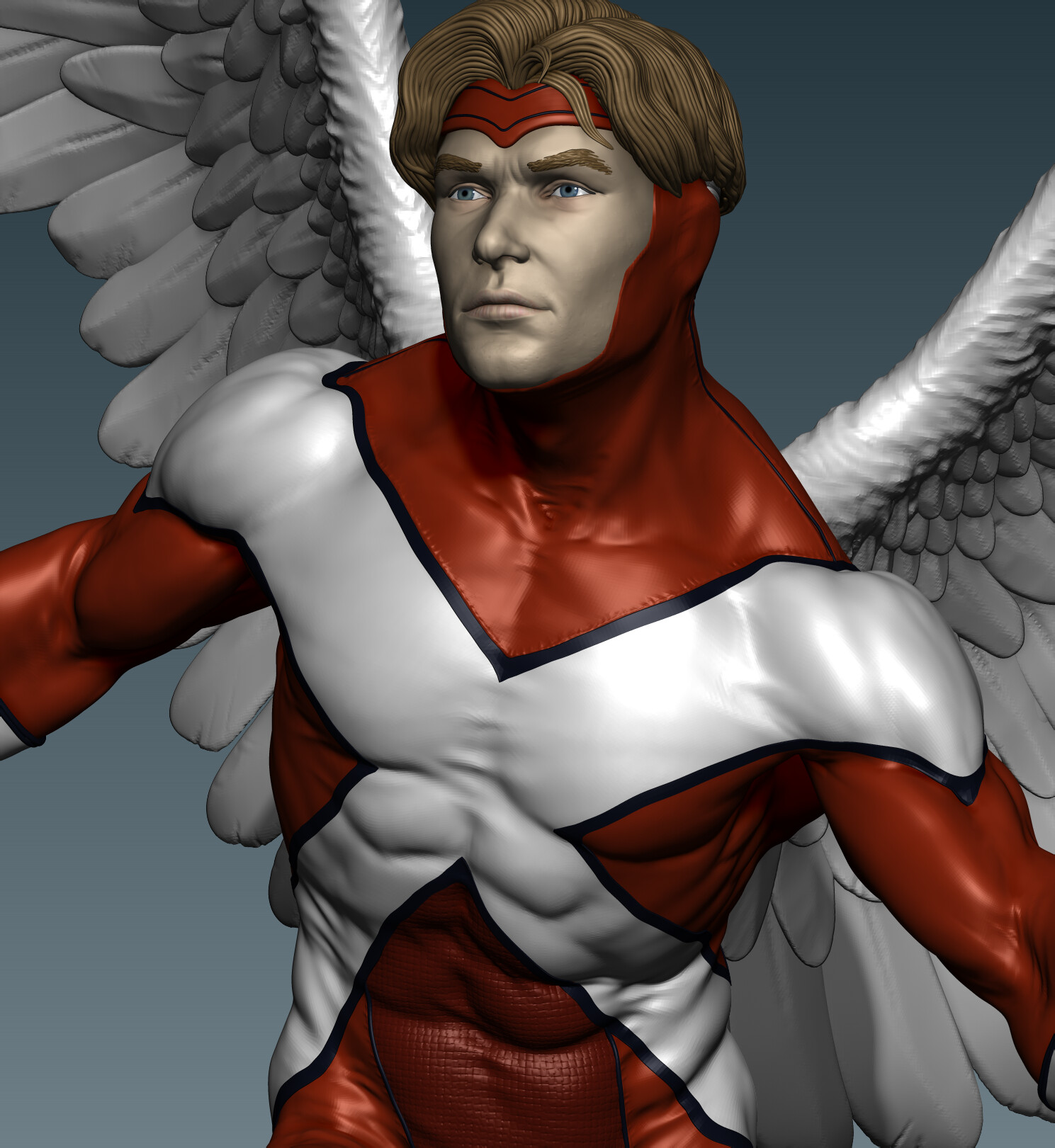 Archangel X Men Flying
