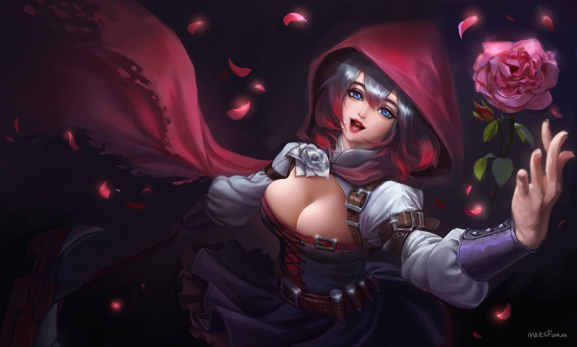 ArtStation - Ruby from RWBY