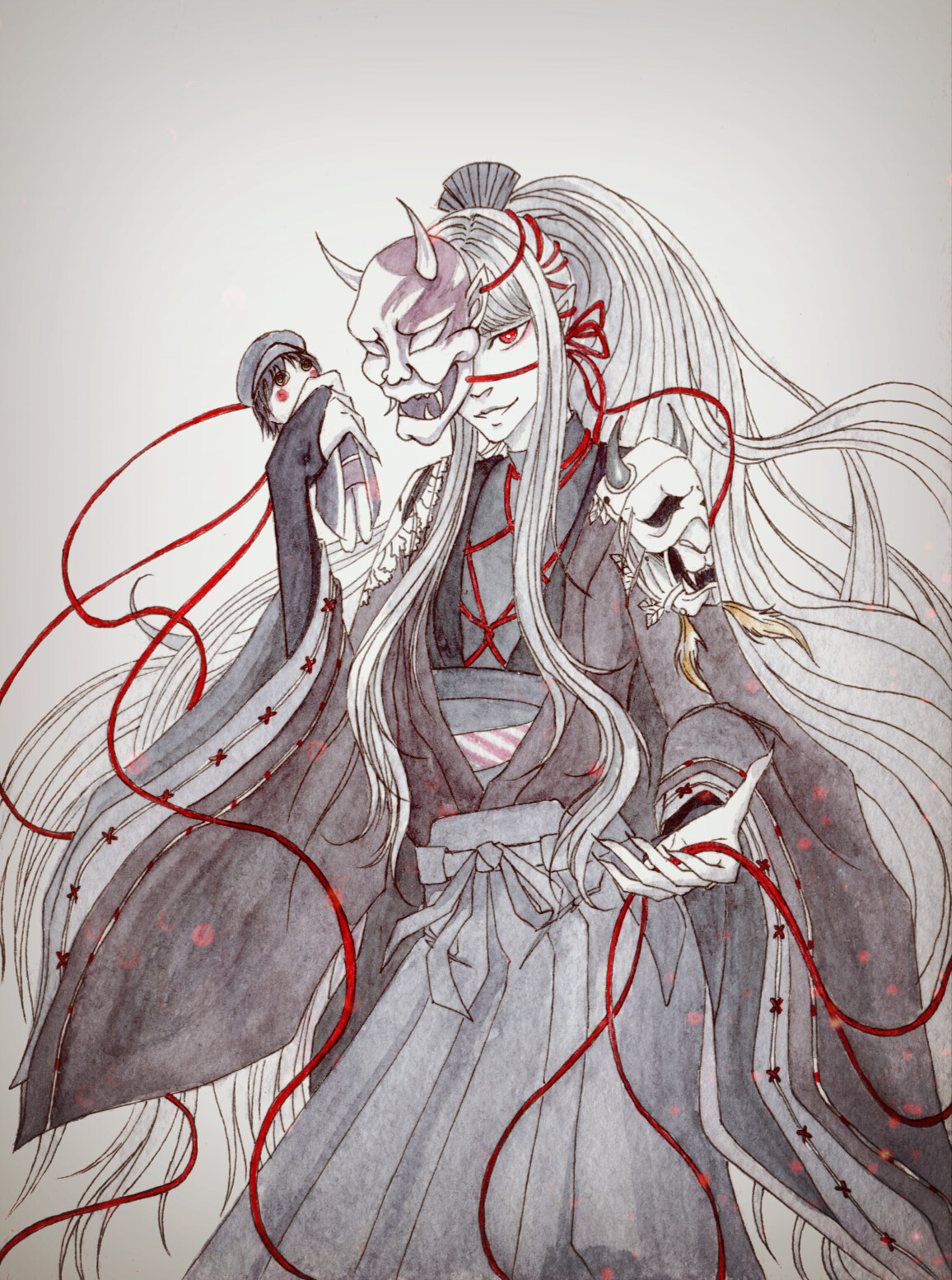 ArtStation - Orochi. Traditional art