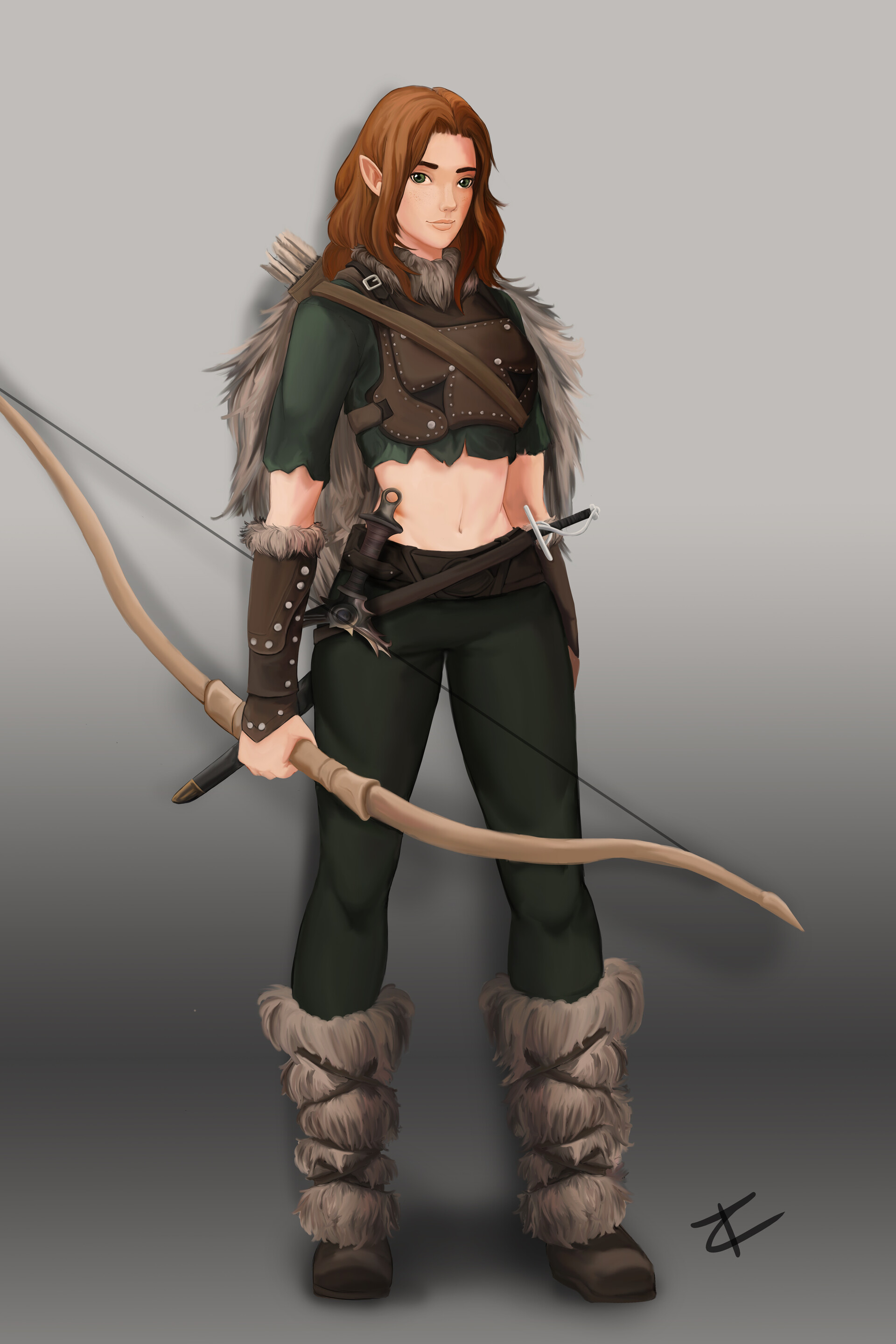 ArtStation - Wood Elf Character