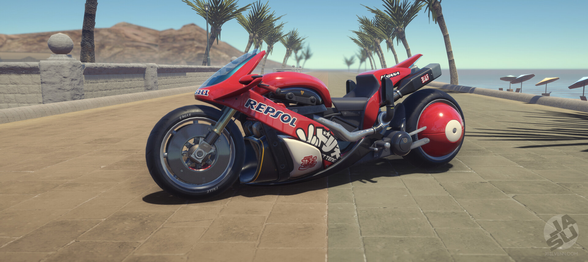 ArtStation - DeathBike