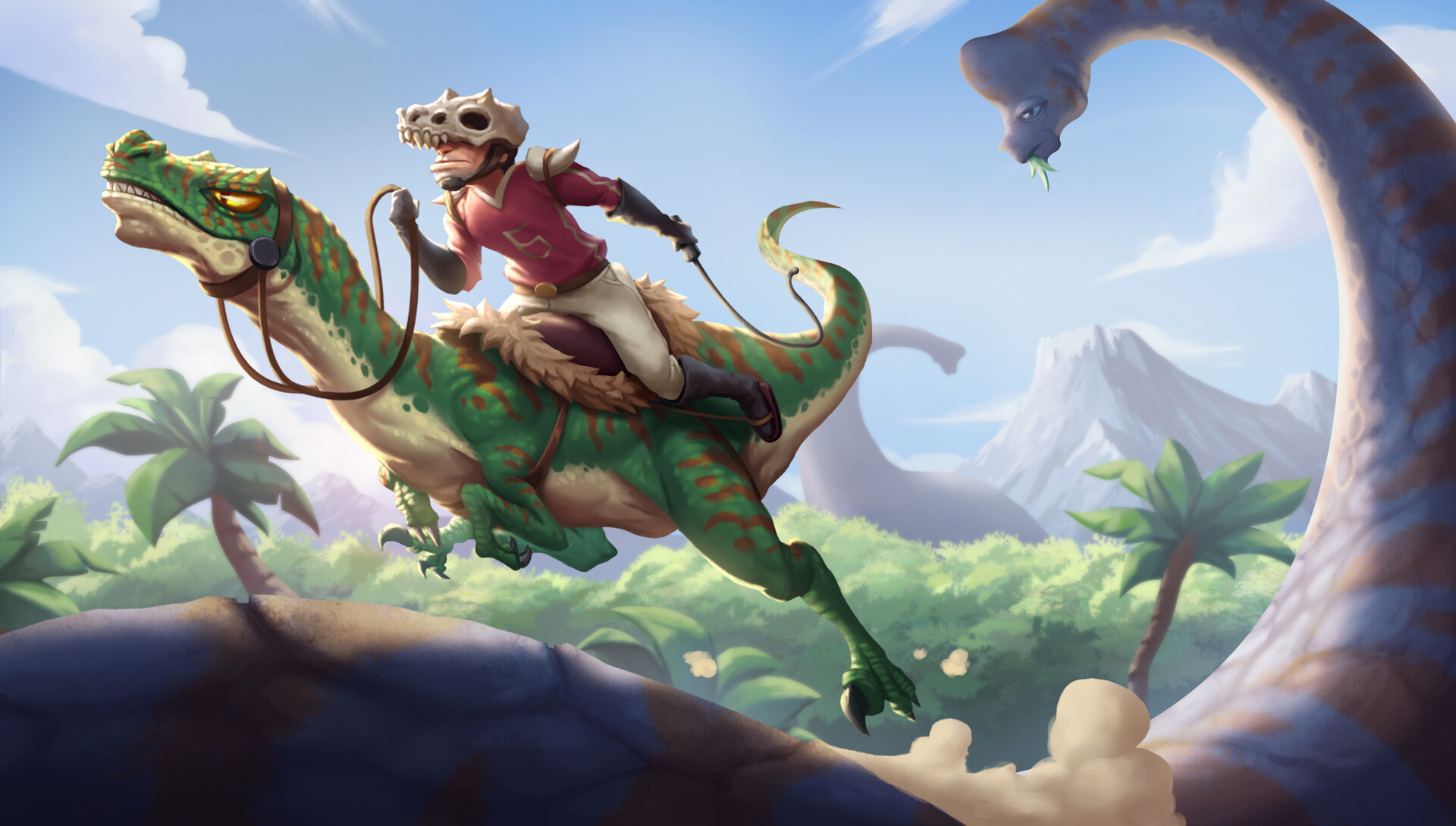 ArtStation - Dino Racer