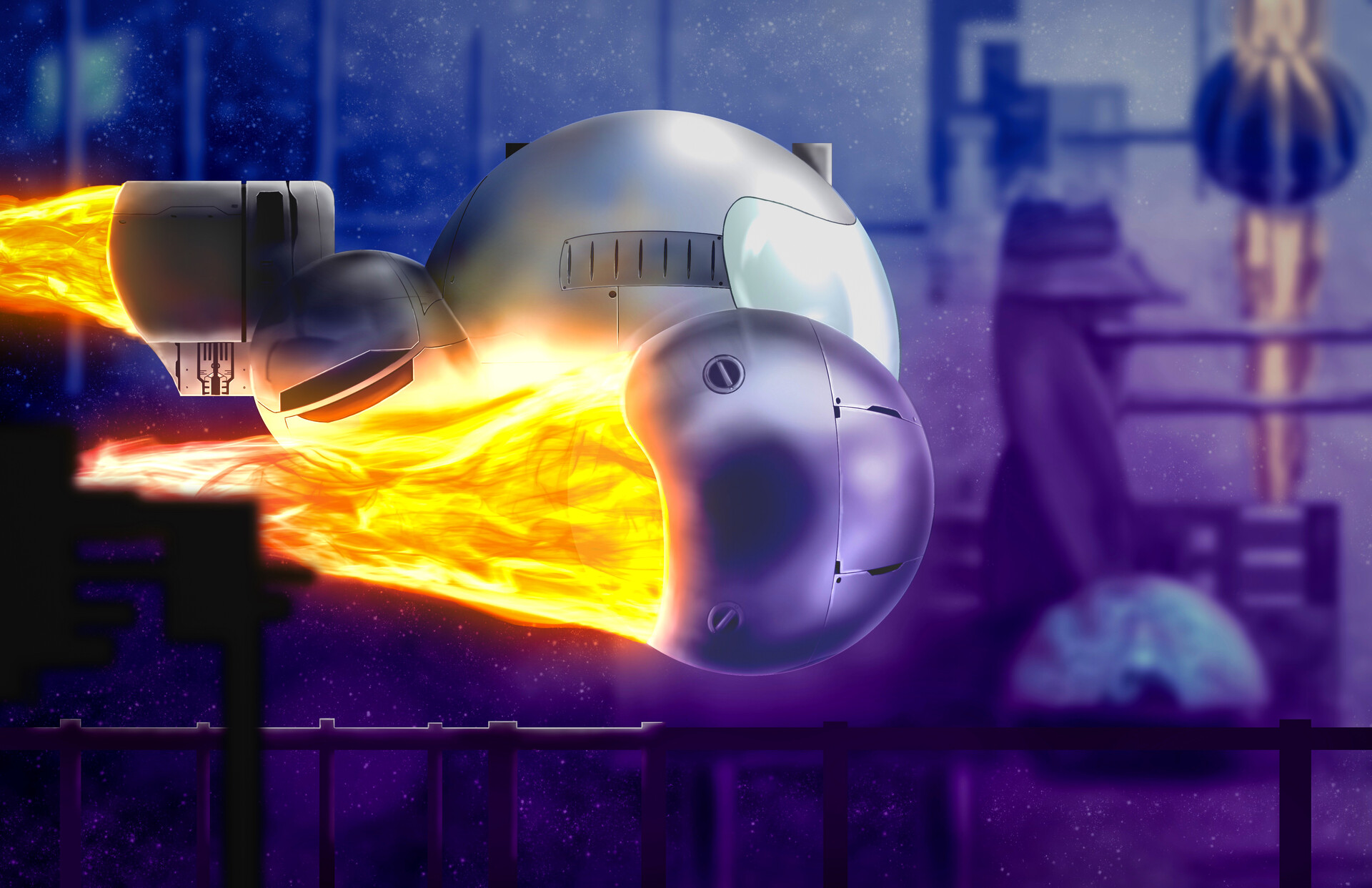 Daniel Nakamura - Sci-Fi "Sphere Ship"