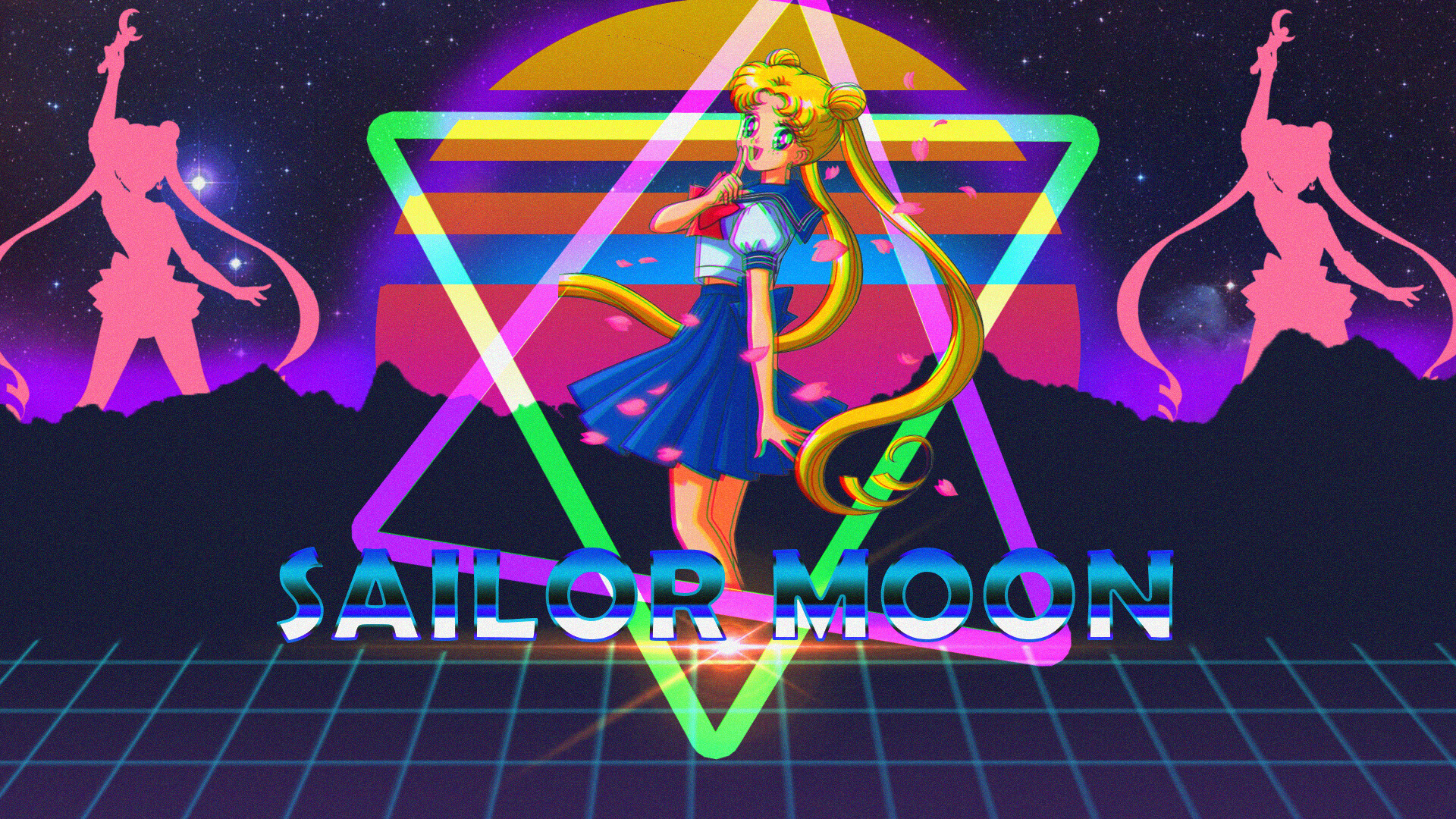 Vintage Moon Wallpaper