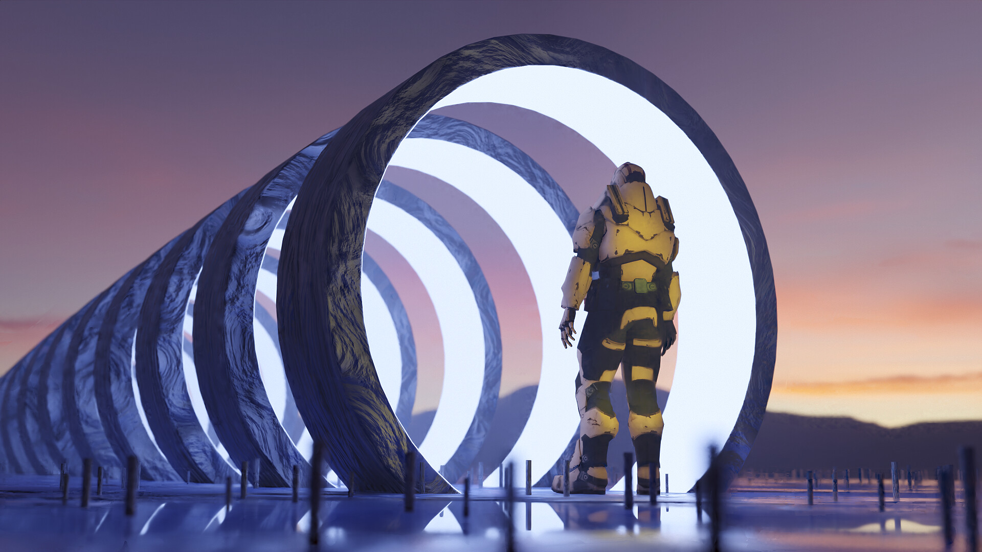 ArtStation - Teleportation Holes