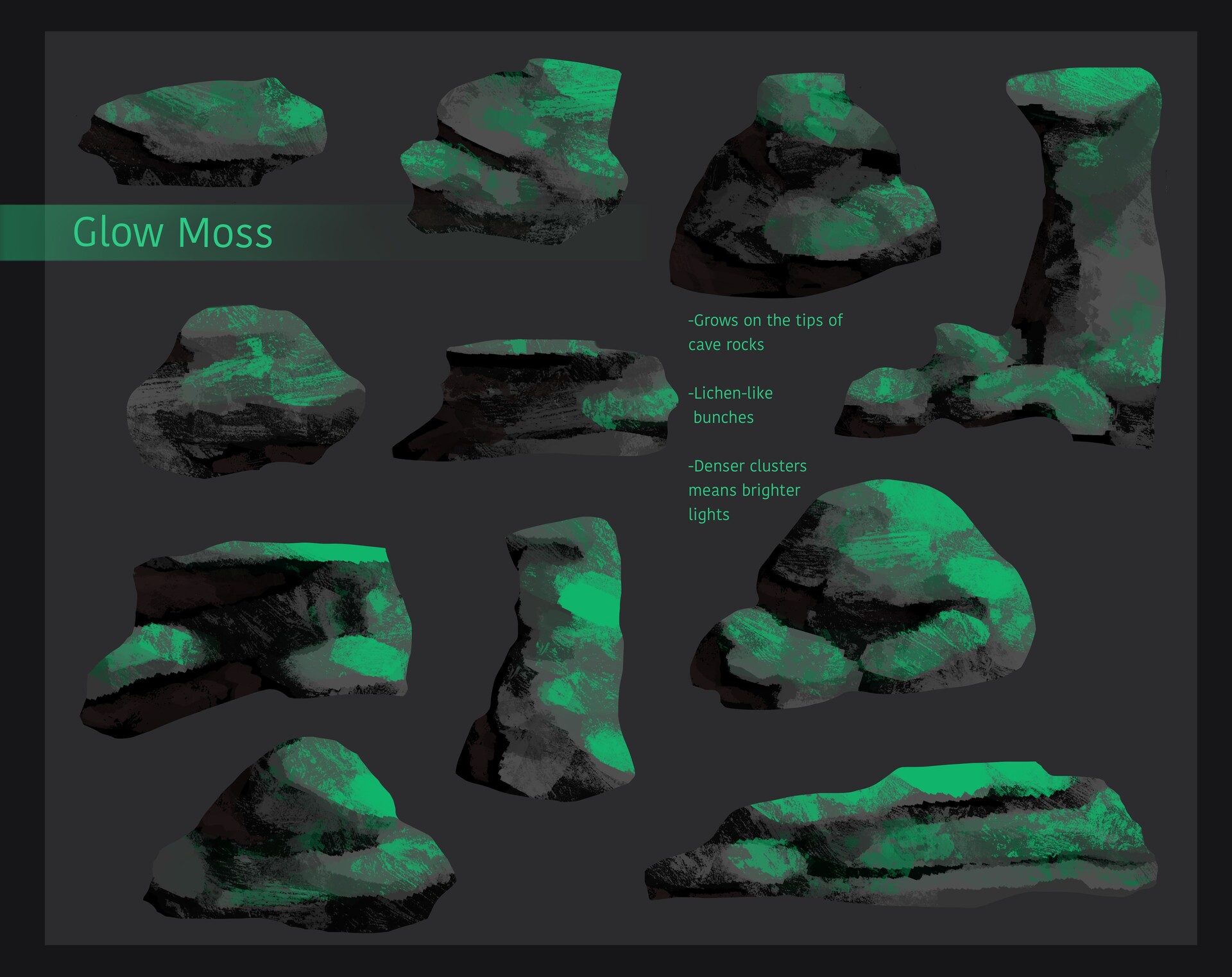 ArtStation - Glow Moss