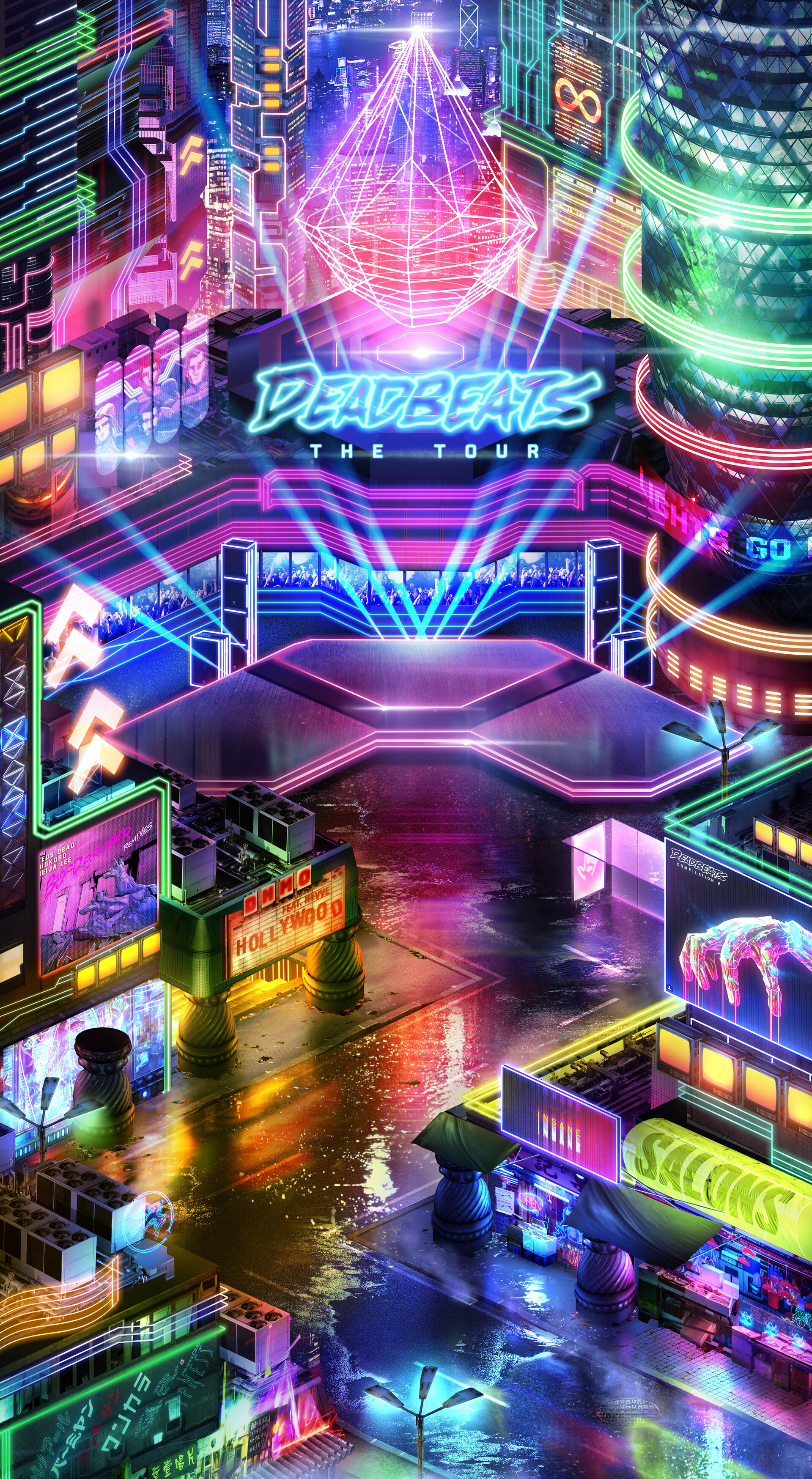 ArtStation - Deadbeats virtual music event