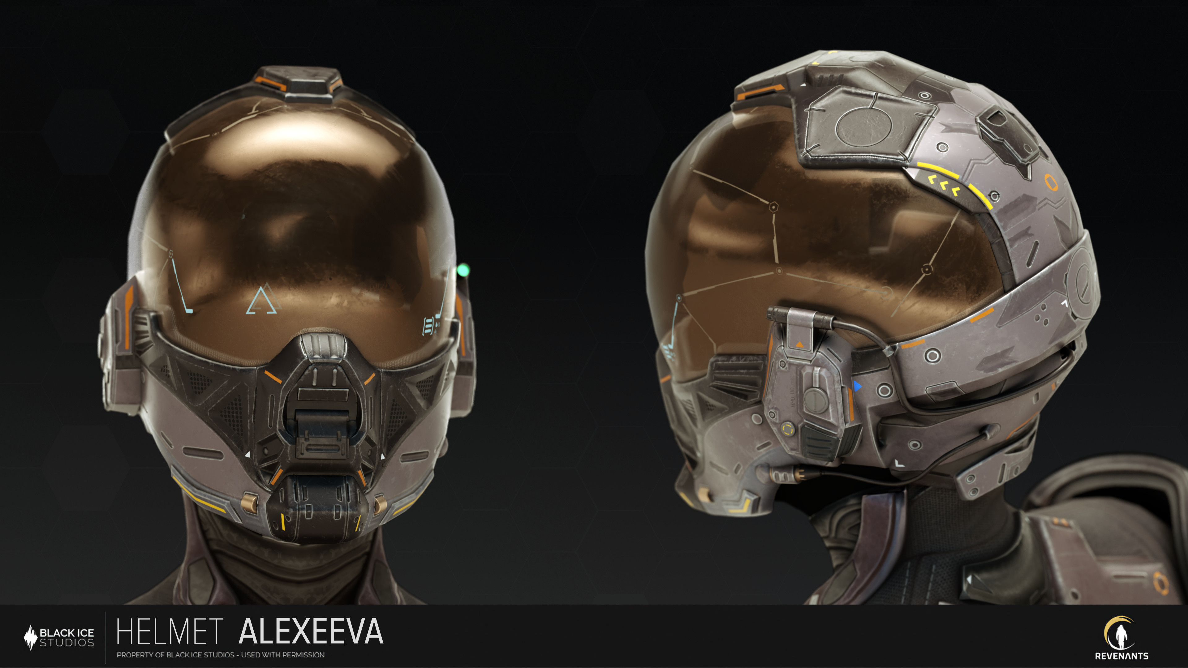 Spyros Frigas - Alexeeva's helmet - Revenants