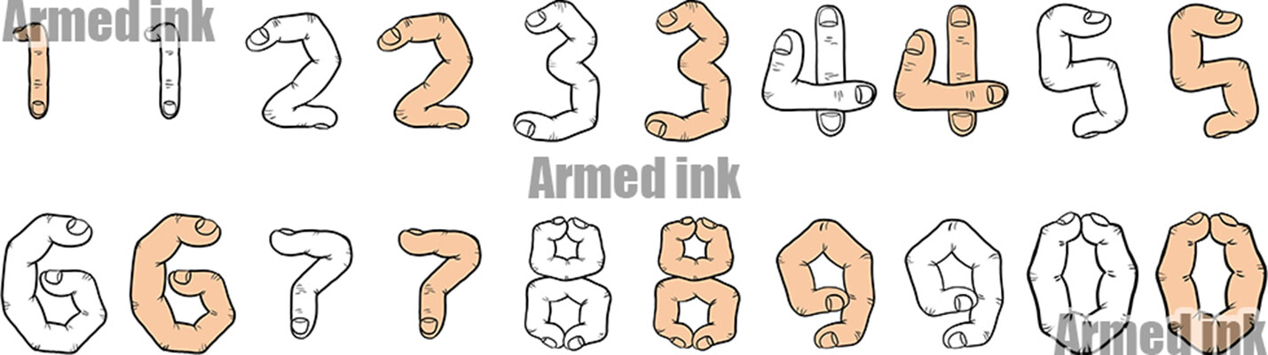 ArtStation - Finger Character illustration materials