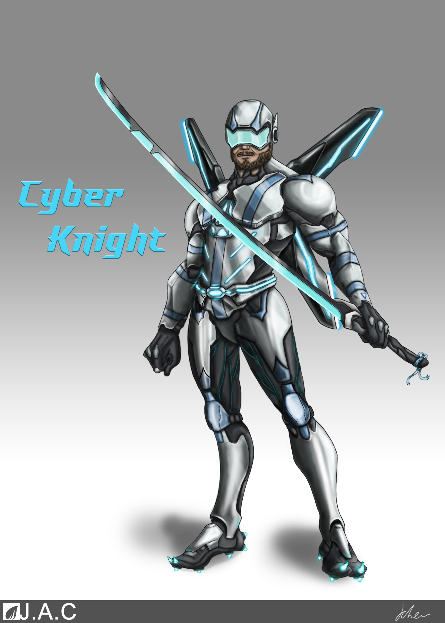 Artstation Cyber Knight