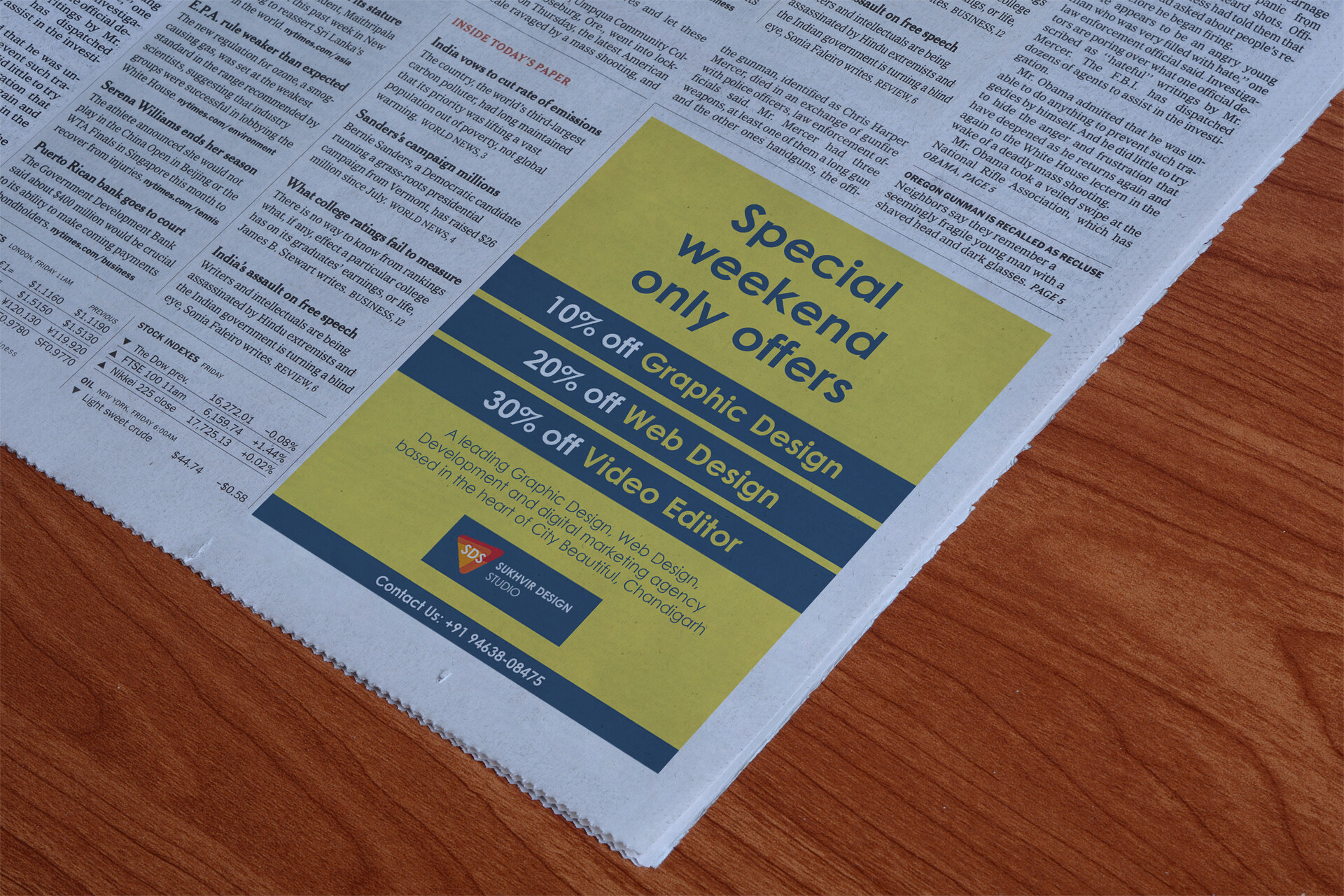 ArtStation - Newspaper Post Design