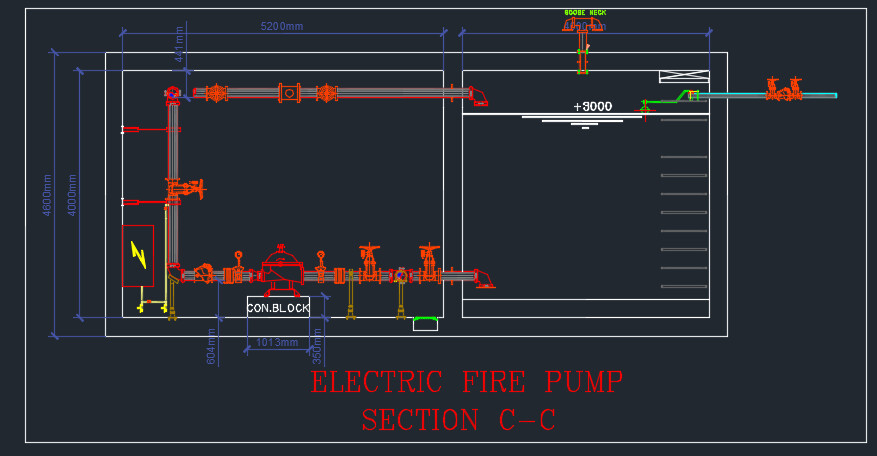 ashraf ali - DESIGN AND SHOP DRAWING OF PUMP ROOM WITH COMPLETE DETAILS