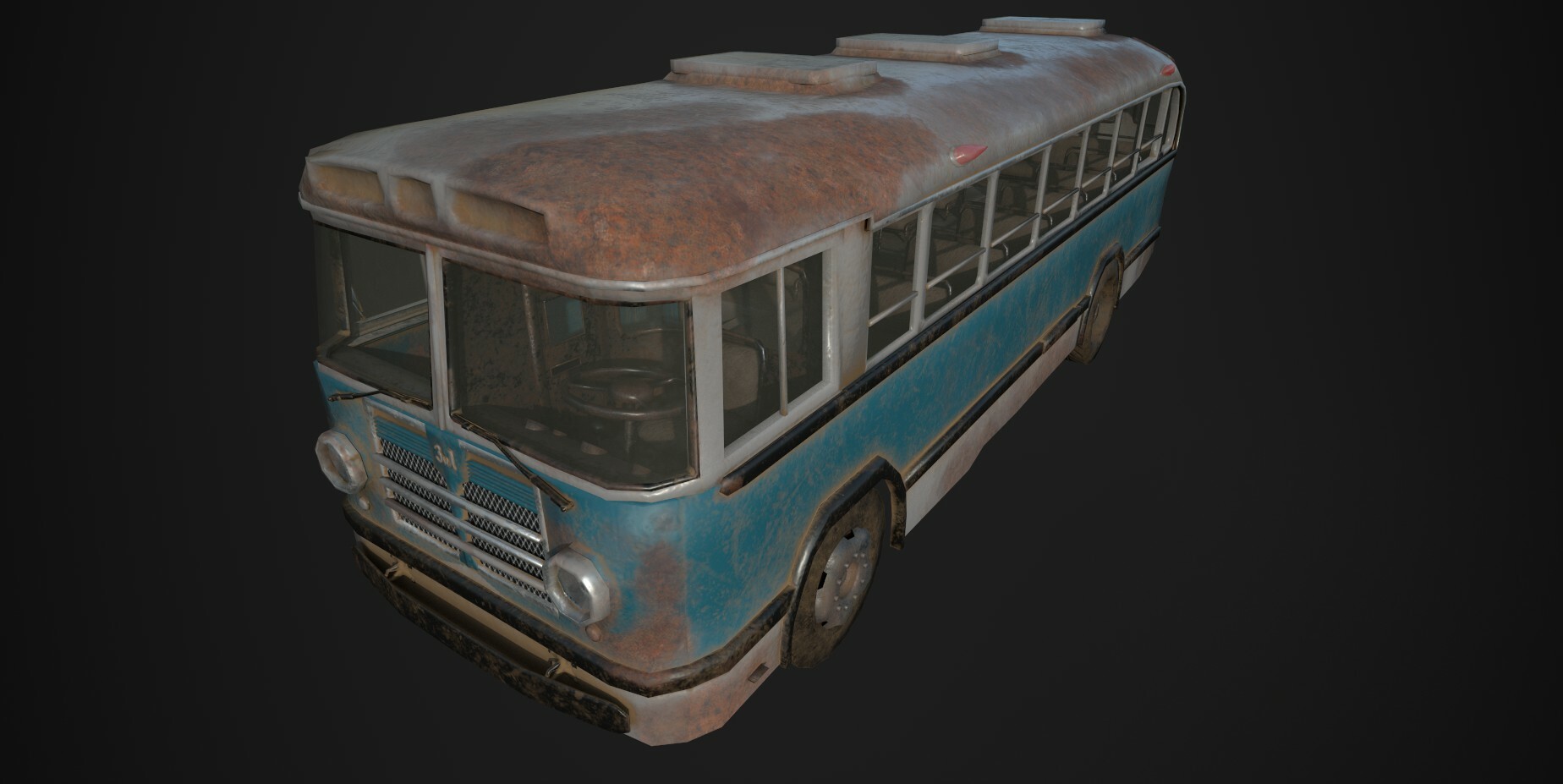 ArtStation - Rusty_bus