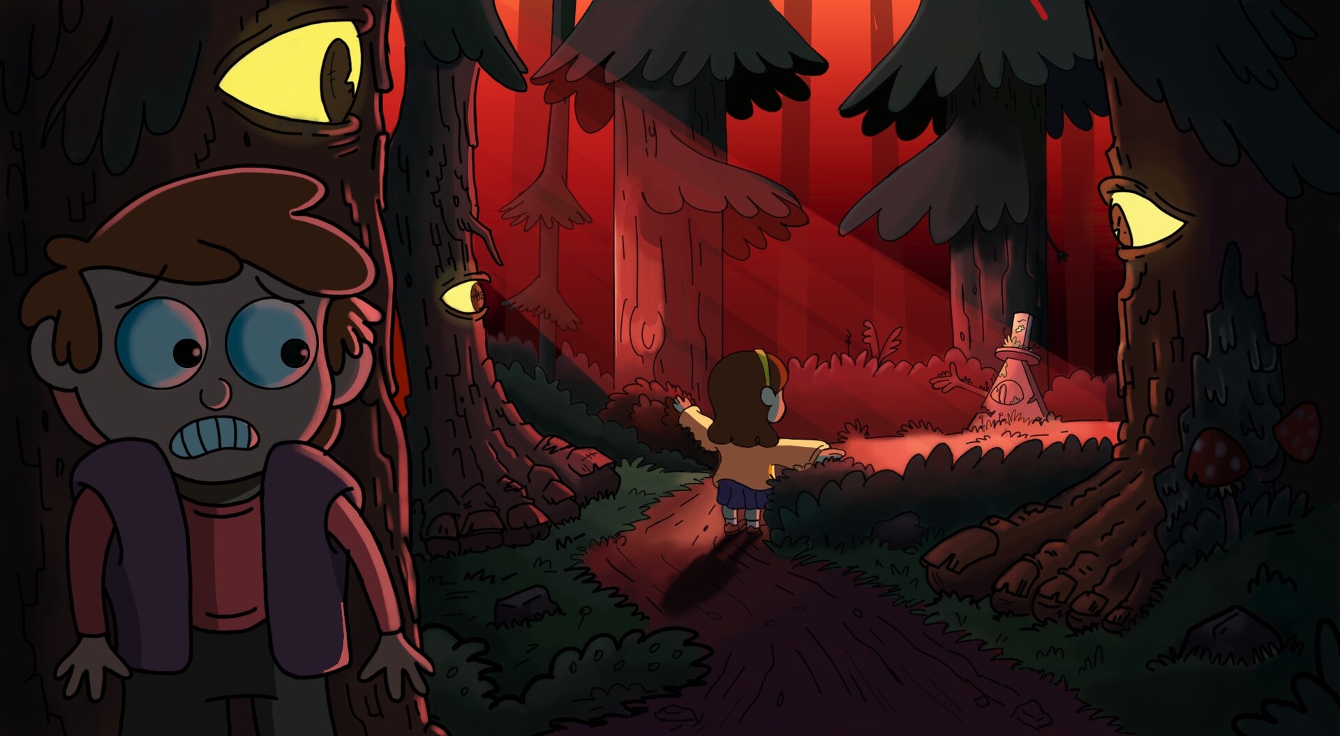 ArtStation - Finding Bill cipher (again)