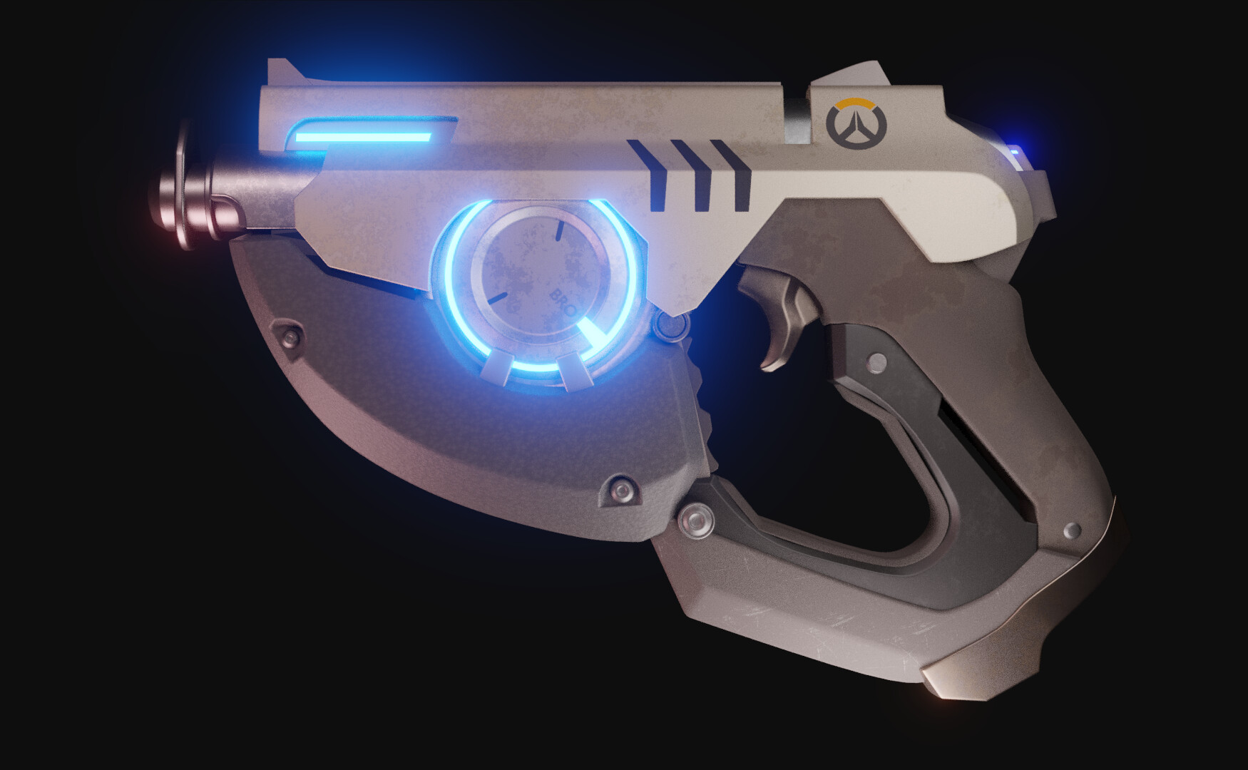 ArtStation - Tracer's gun Overwatch