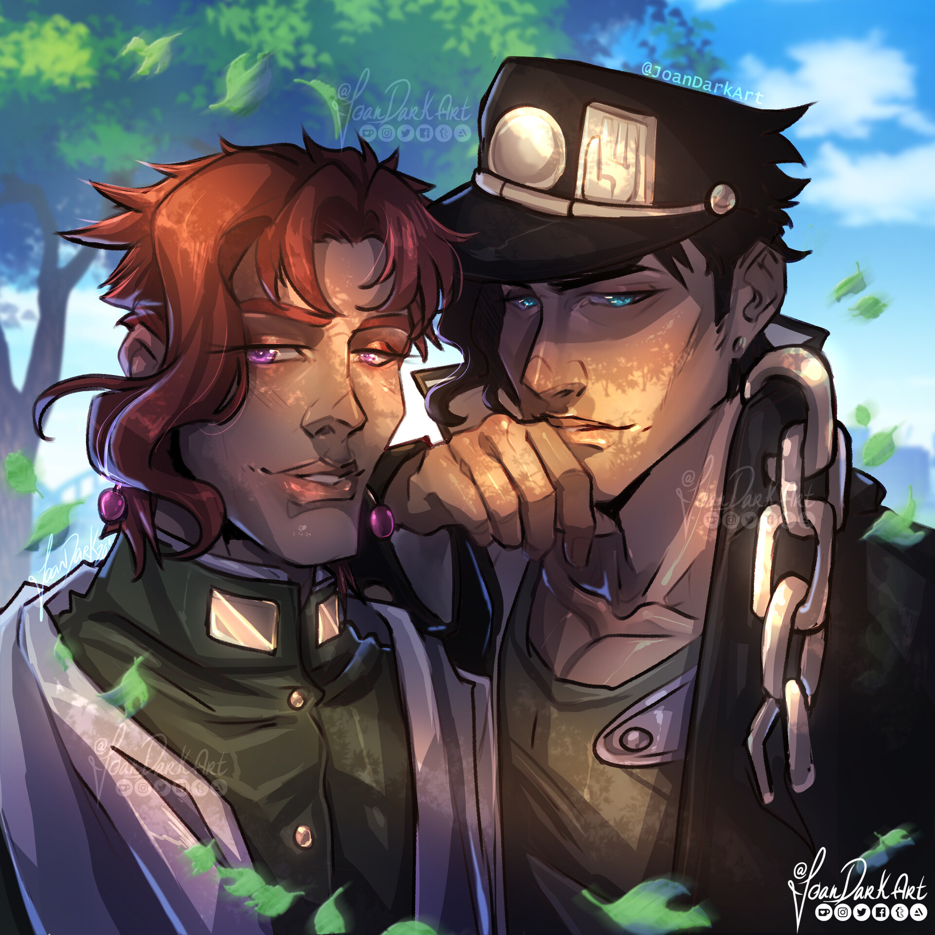 ArtStation - JJBA: Start of a Journey