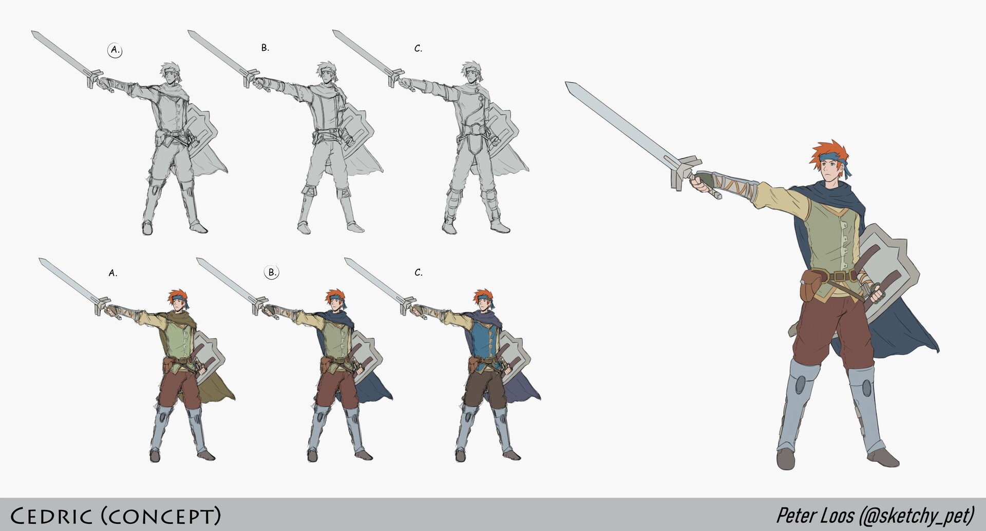 Peter Loos - Lightbox Expo: Box of Mystery - Character Design - The six ...