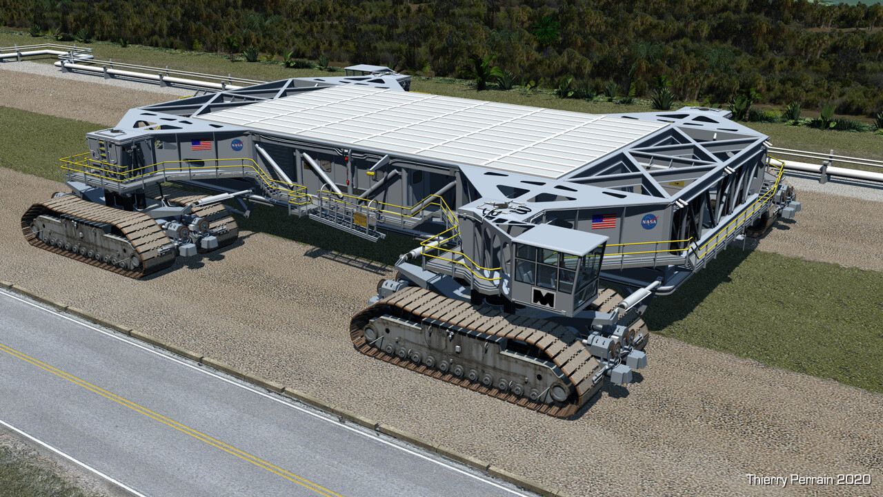 Nasa Crawler Transporter Cab