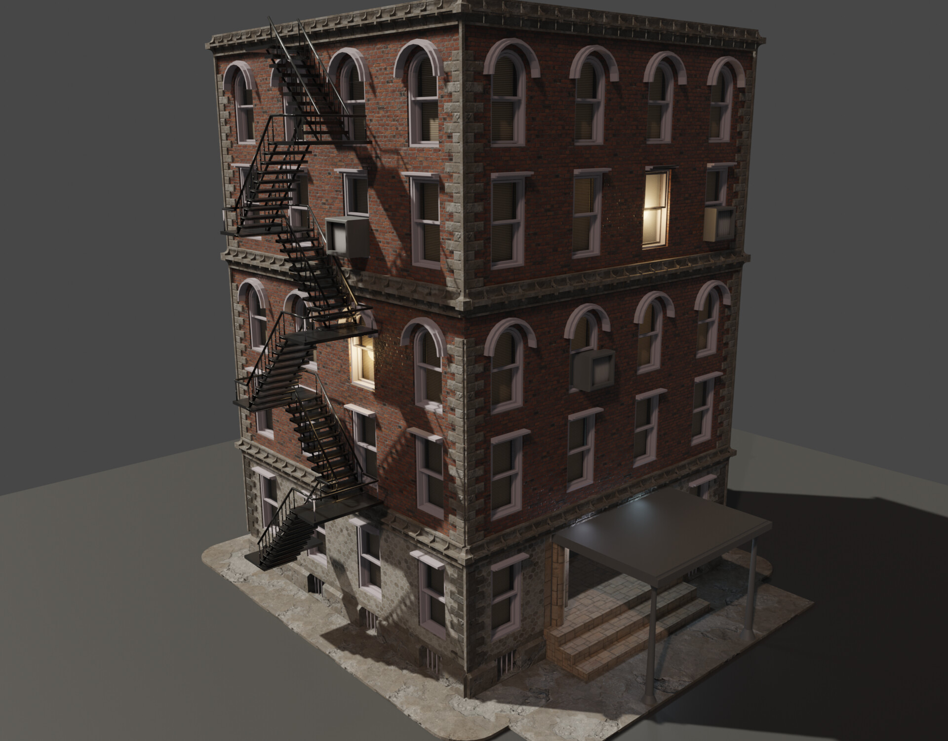 Iqbal Ahmed Qureshi - Realistic Building (PBR Materials)