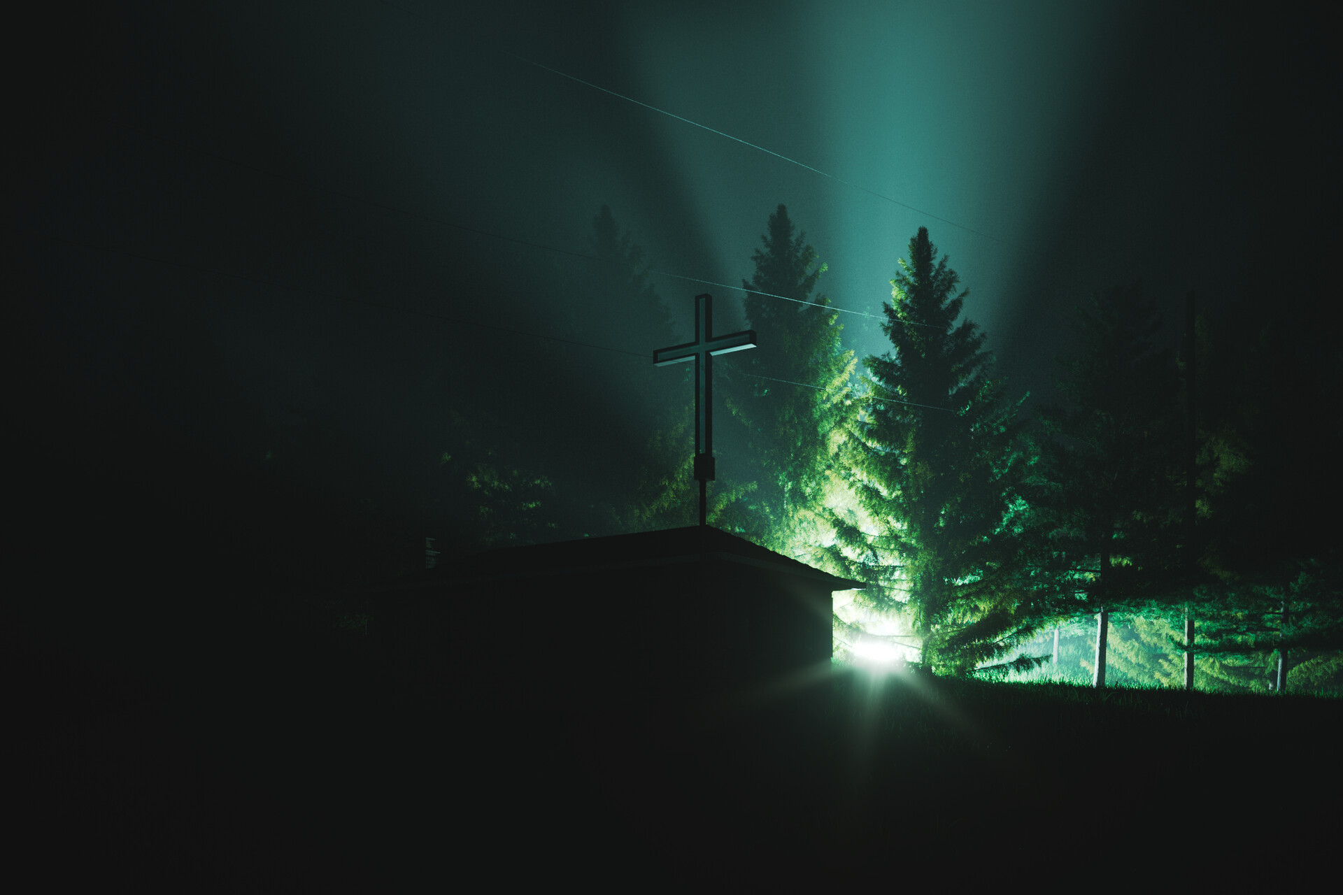 ArtStation - Light Cross different light