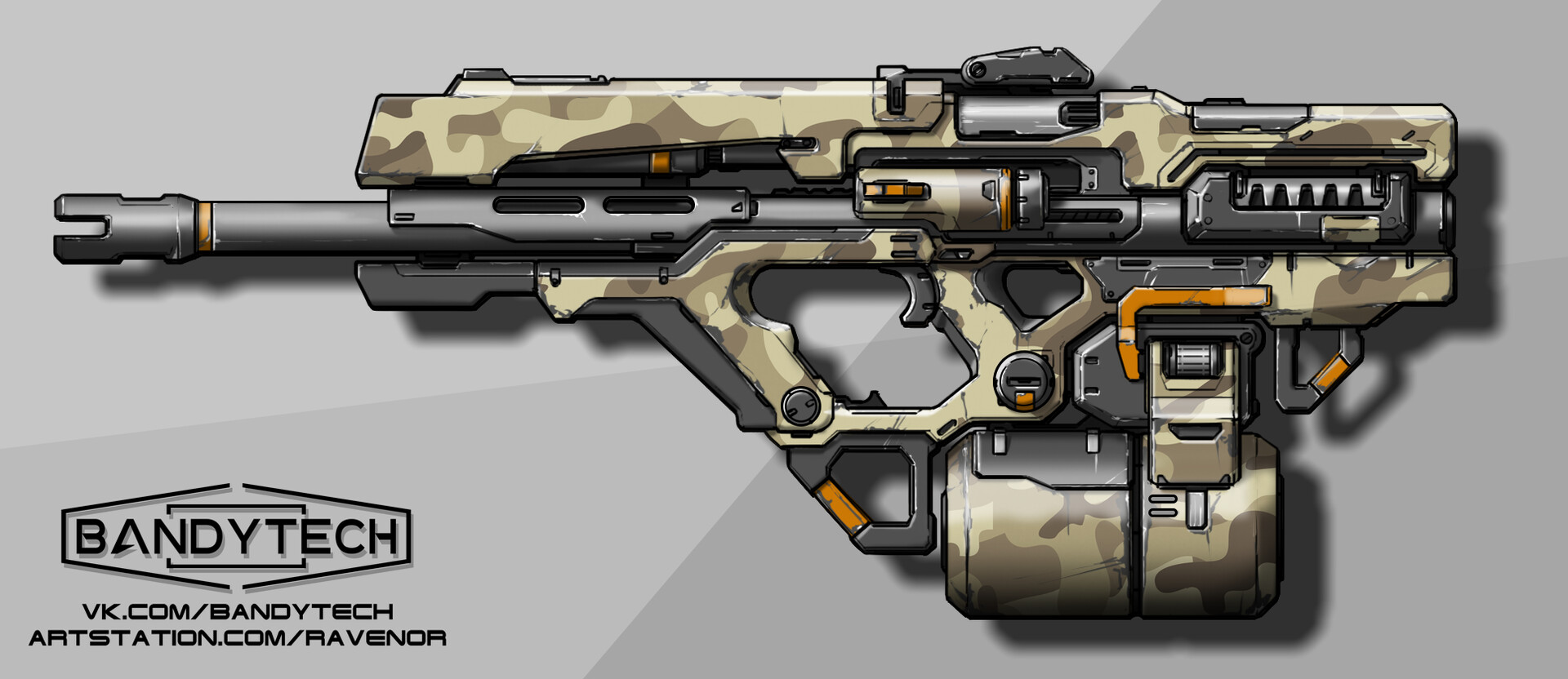 ArtStation - Assault rifle #9857194