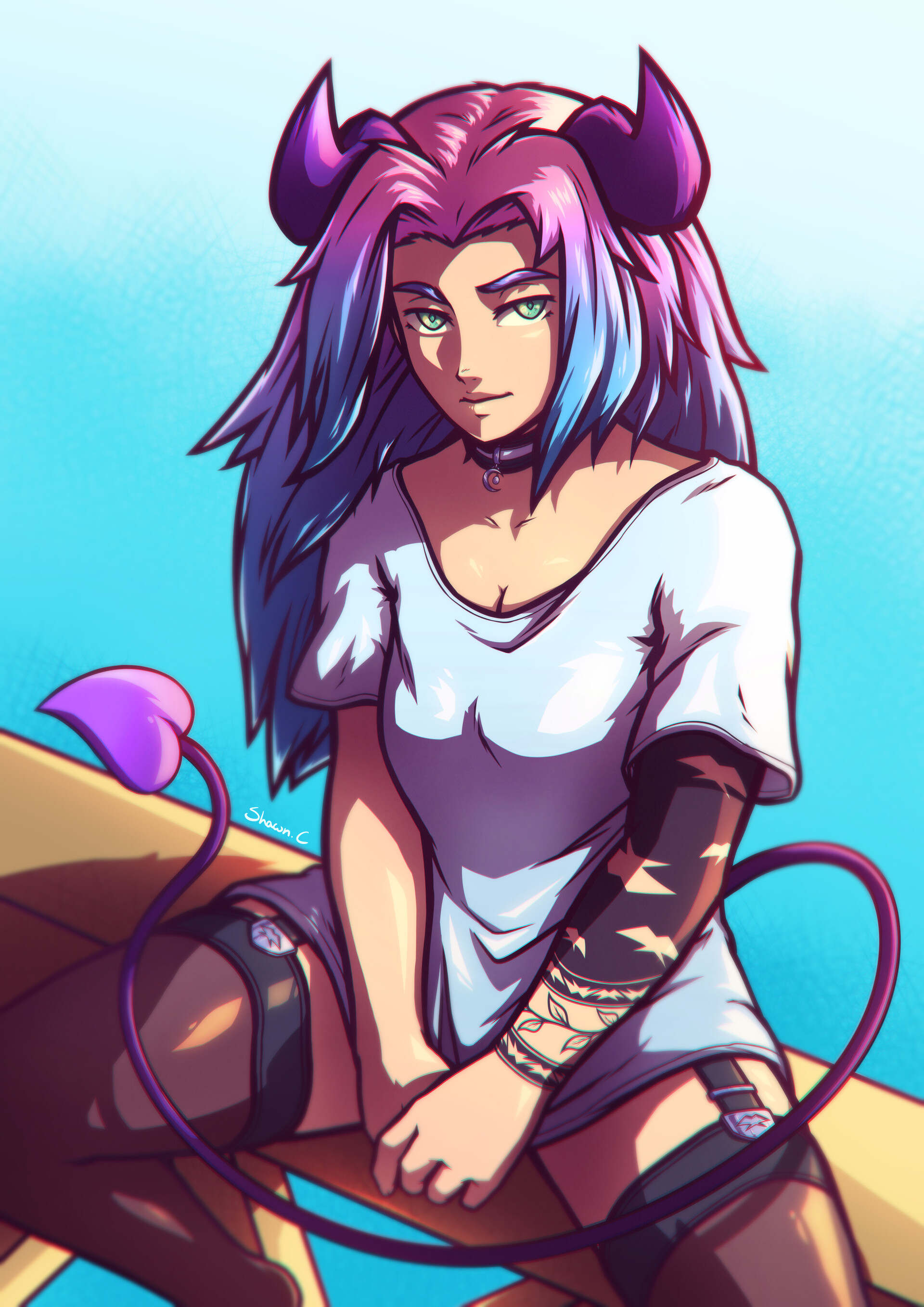 ArtStation - Demon Girl