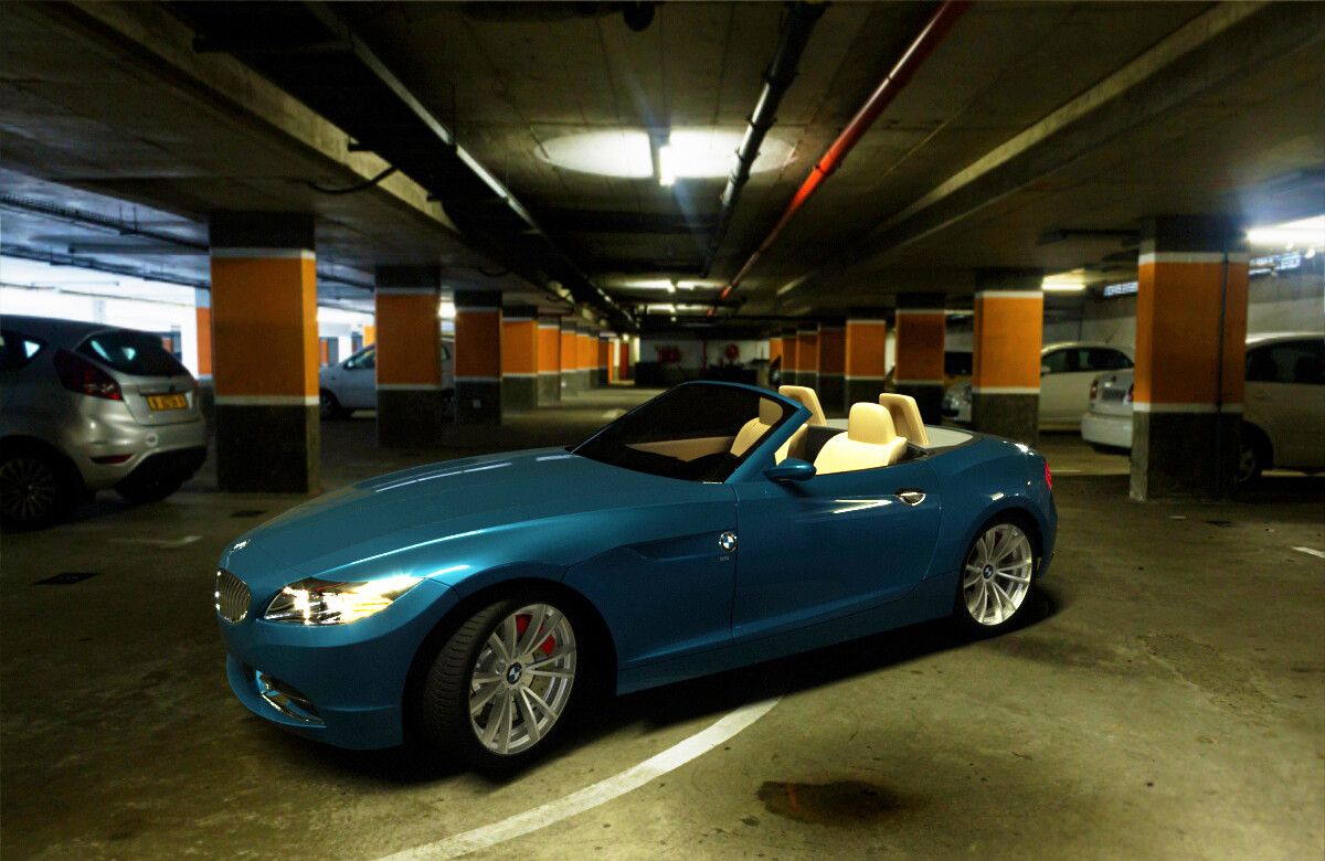 ArtStation - Car Lighting And Texturing