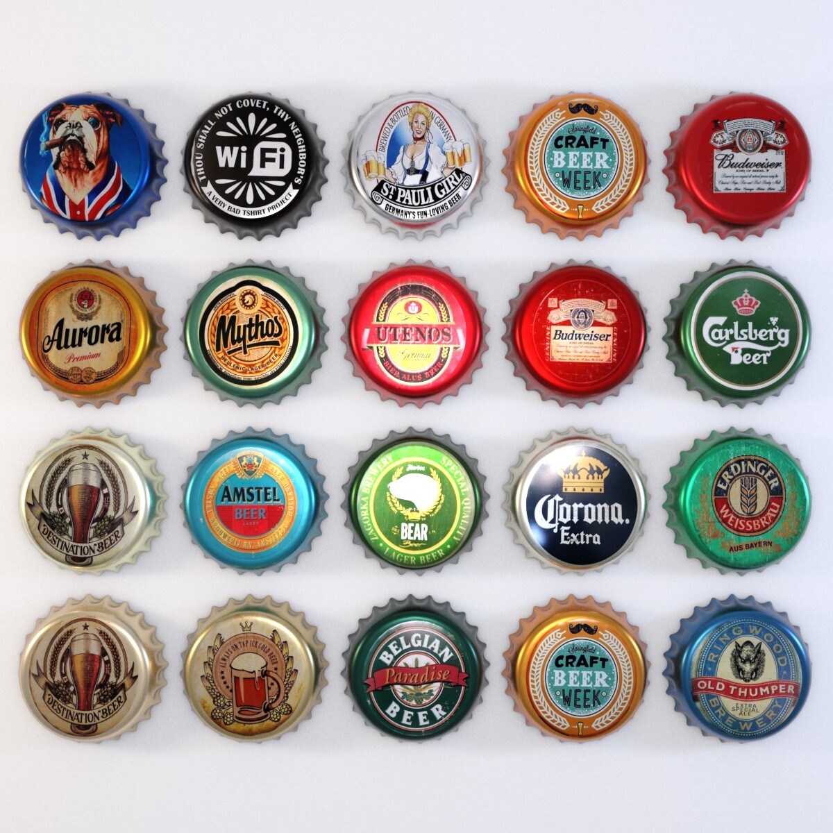 ArtStation - Bottle Cap 3D model