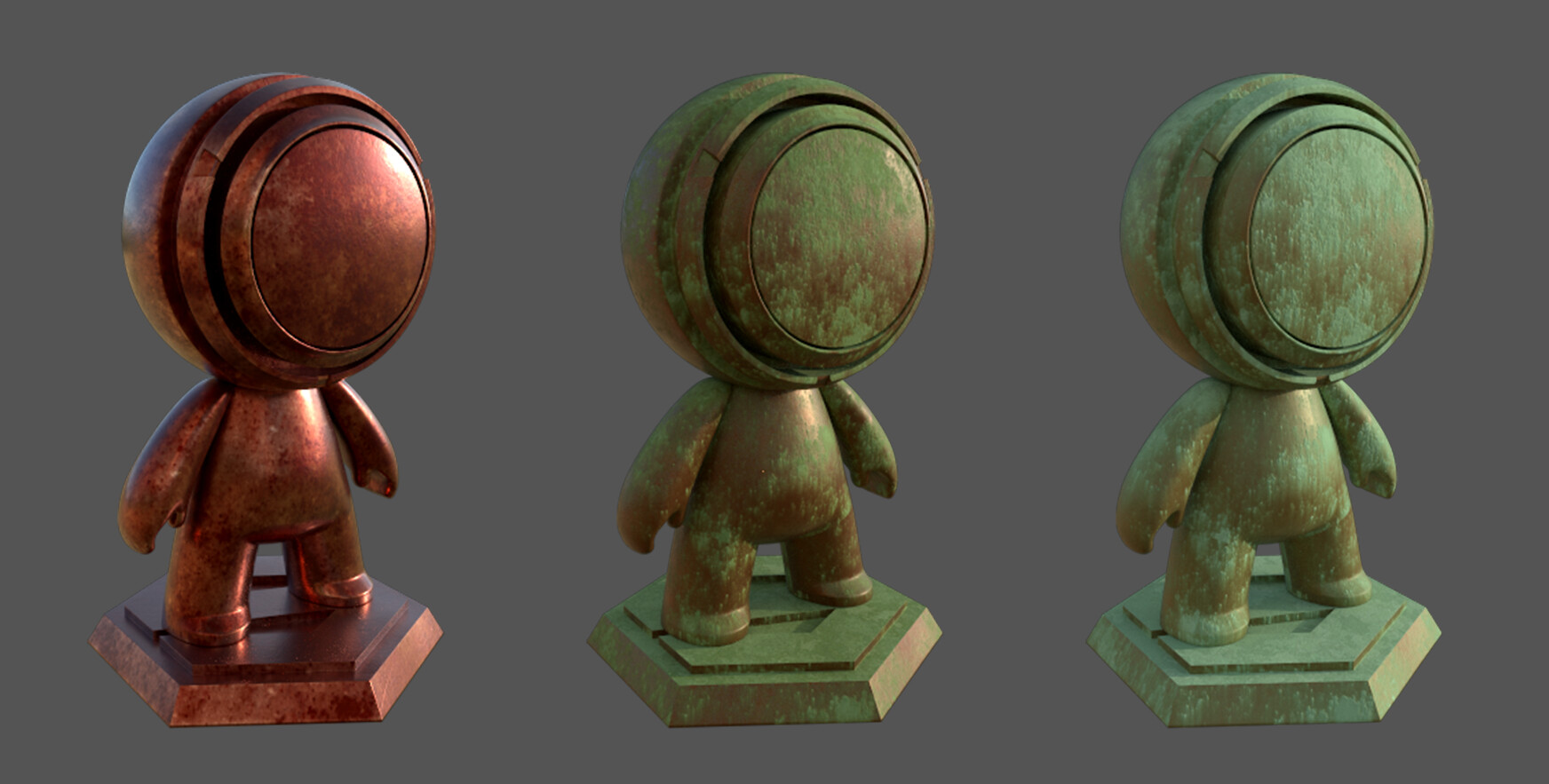 ArtStation - Copper Patina Substance Material