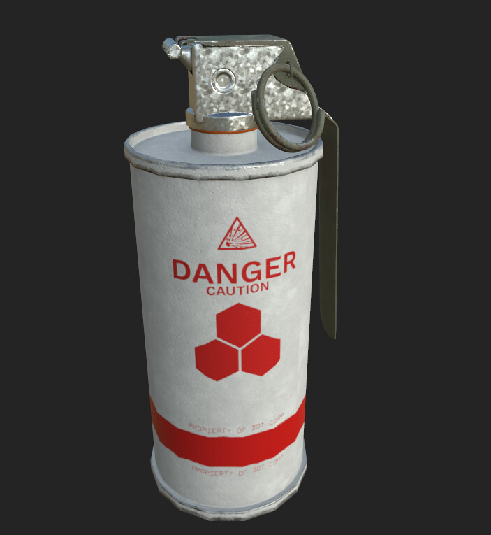 ArtStation - Smoke granade