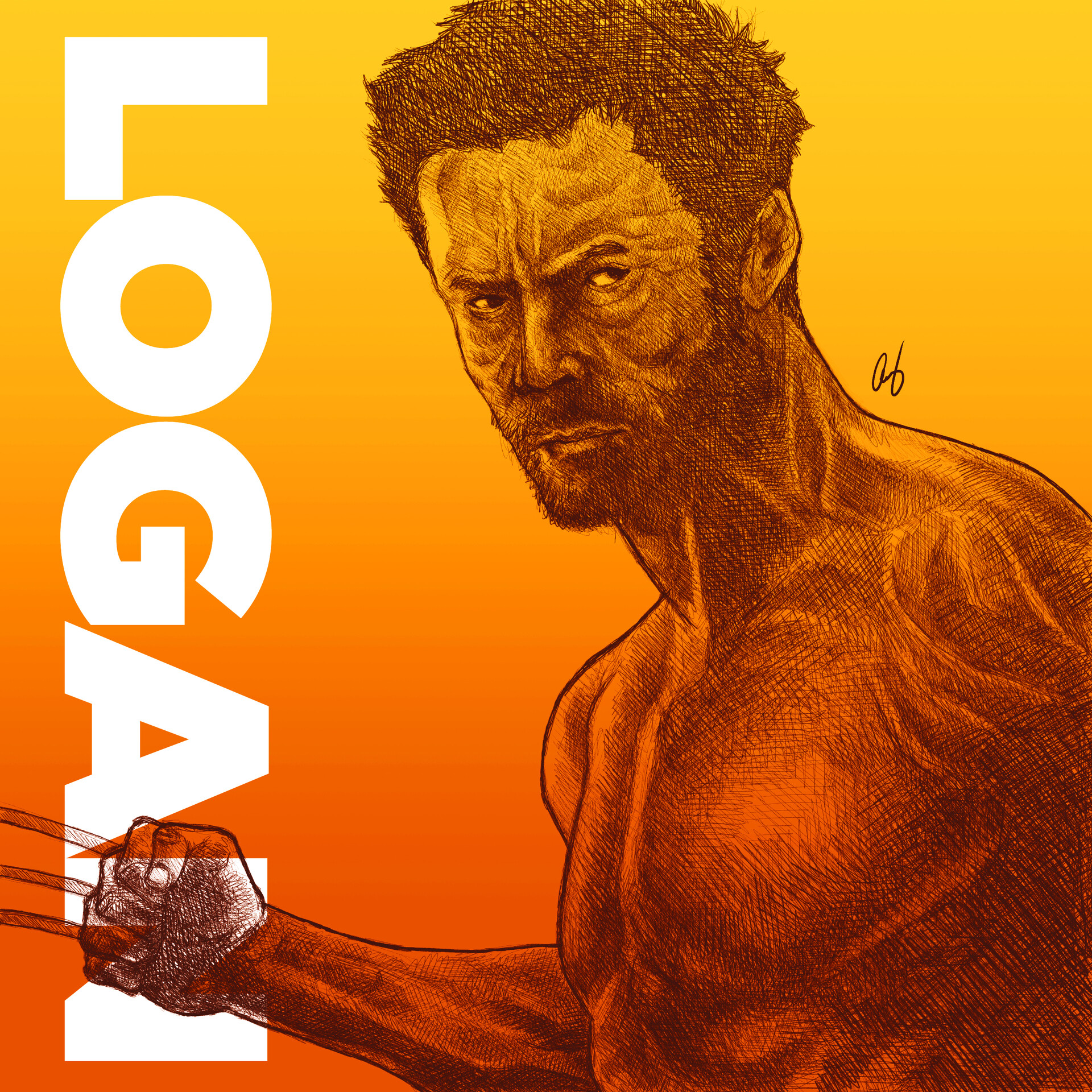 ArtStation - Logan - Progression Sketch