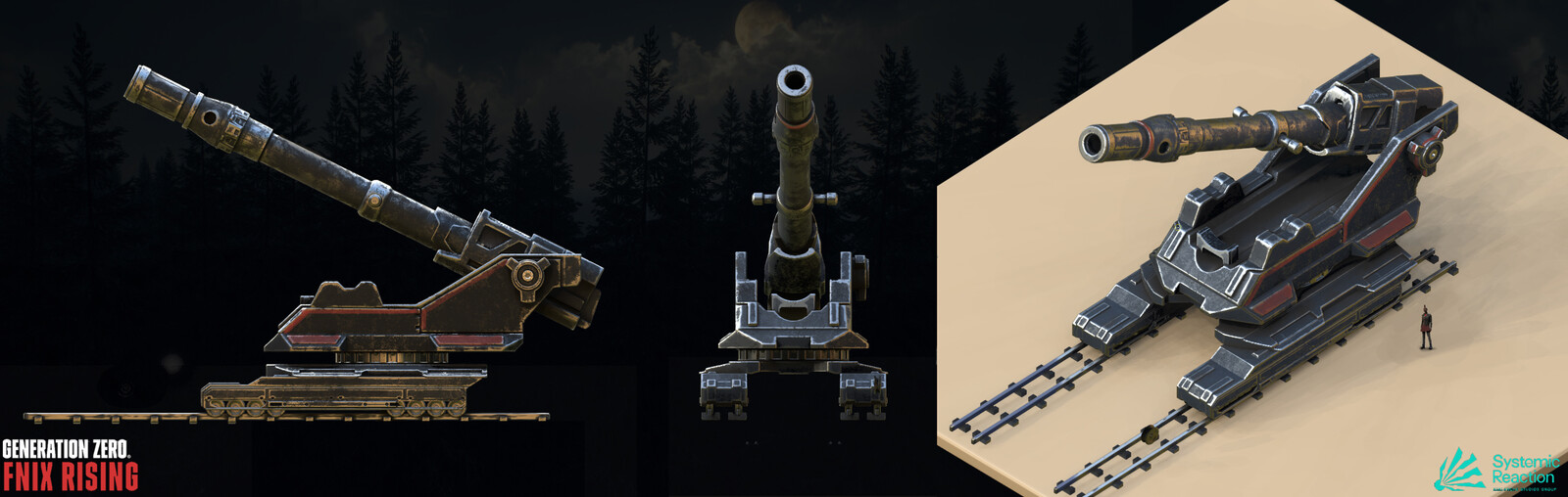 Oscar Linder - Generation Zero: FNIX Rising - FNIX Mega Cannon