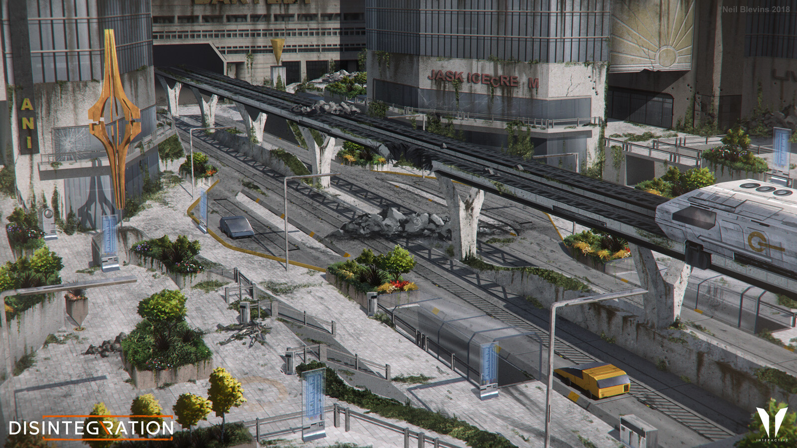 Neil Blevins - Disintegration Urban City Street