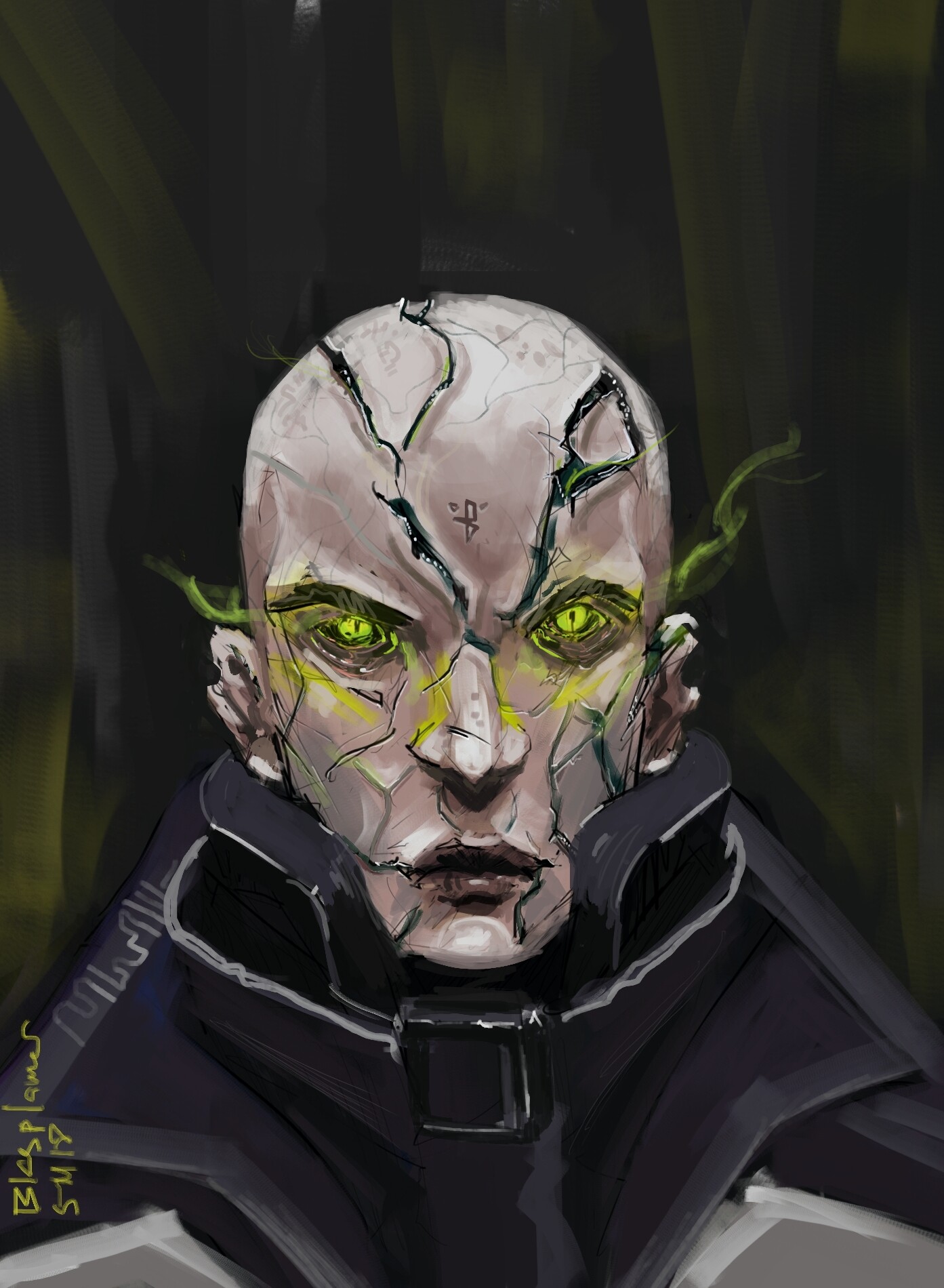 ArtStation - Cursed Protagonist - Original work