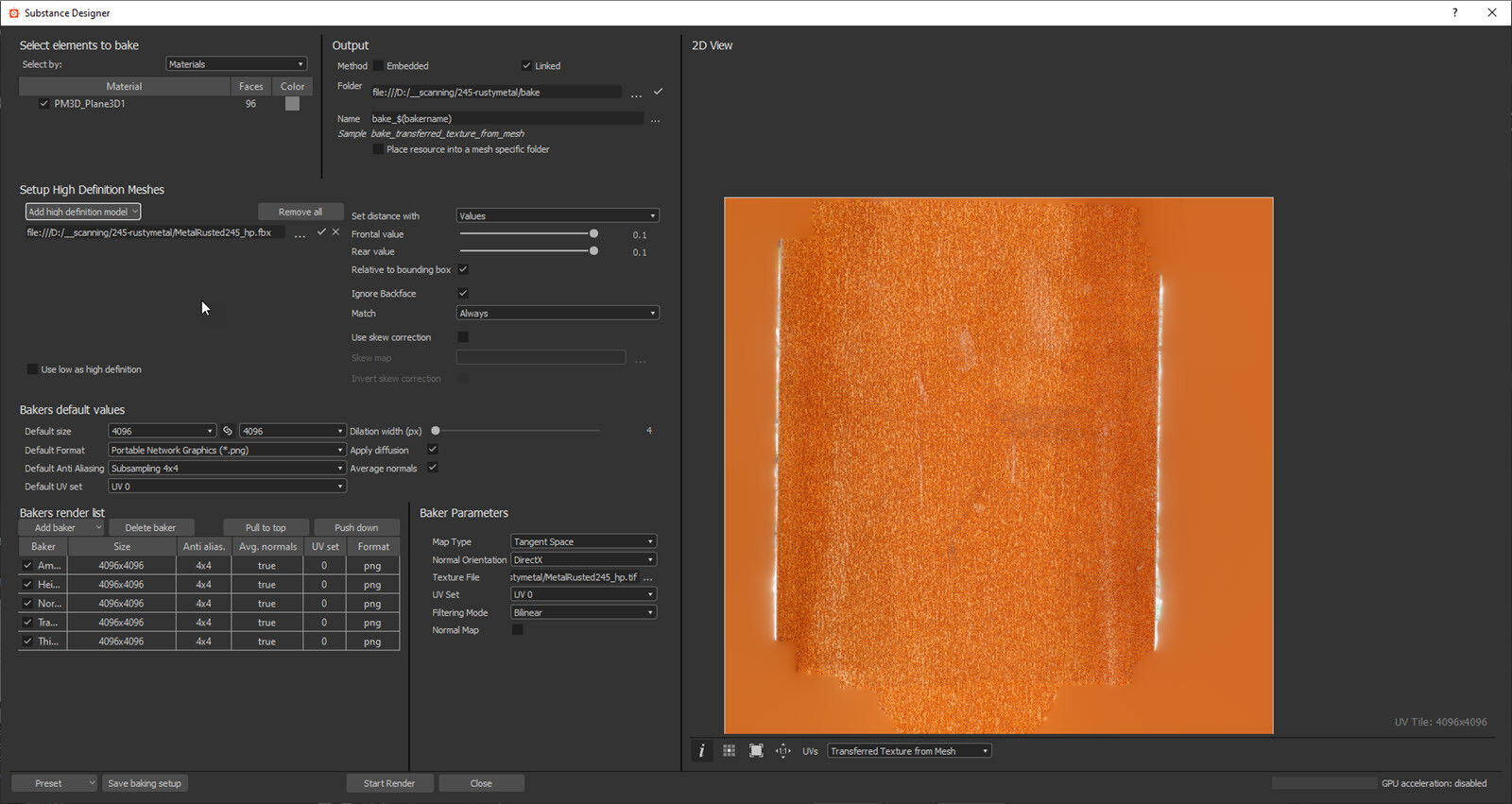 Rusty Metal — Photogrammetry based Environment Texture by Grzegorz ...