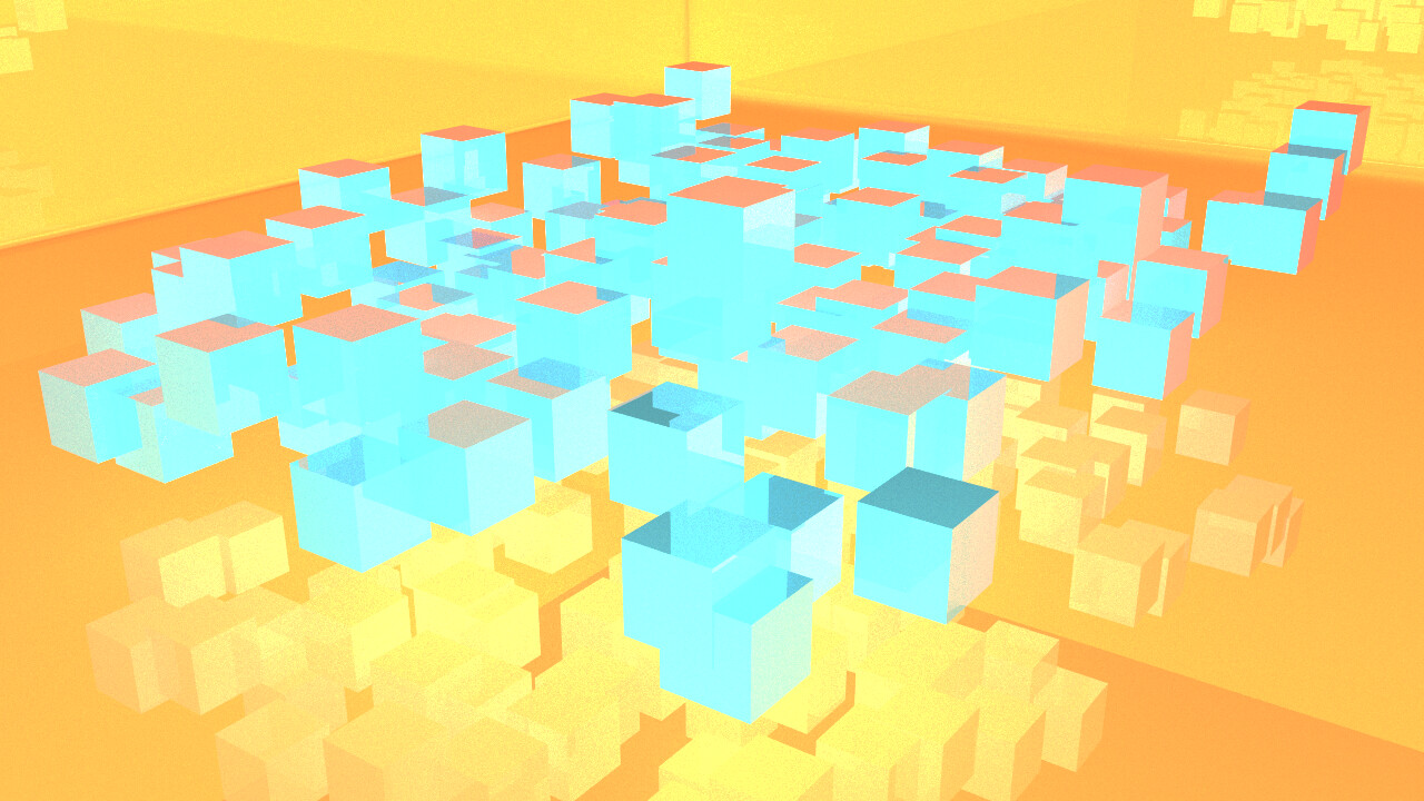 ArtStation - Animated cubes