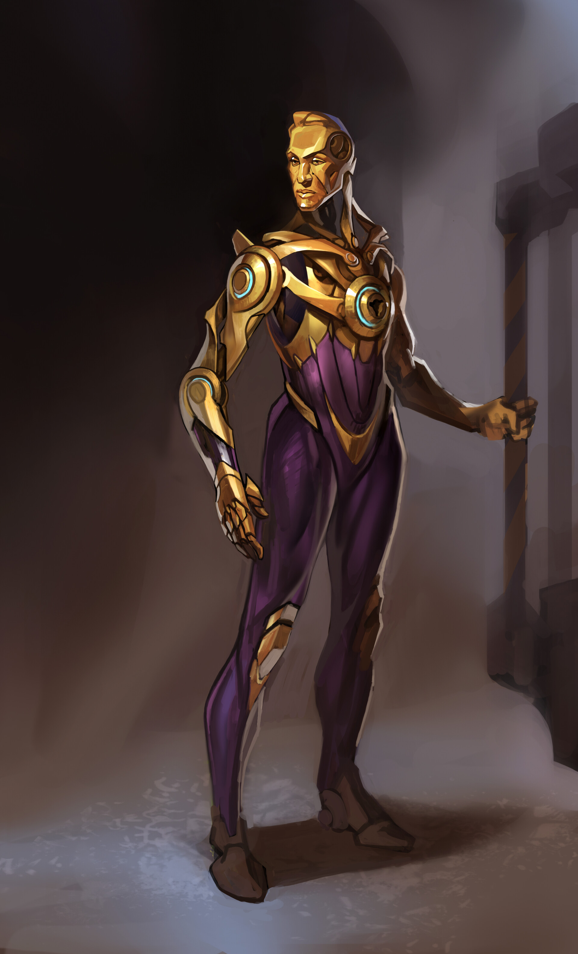 ArtStation - Cyborg concept