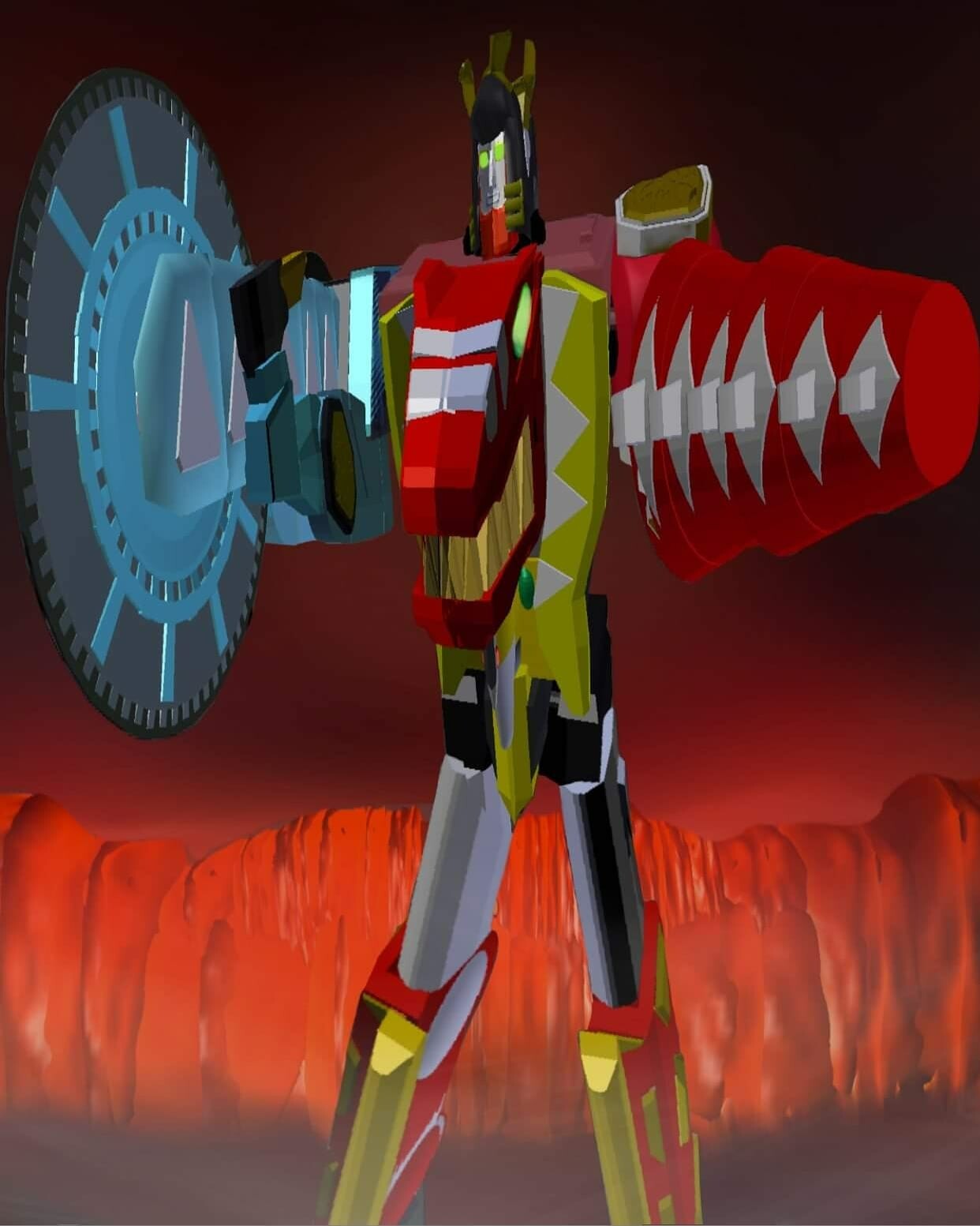 thundersaurus megazord