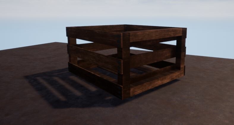 Sabra Wilson - Wooden Crate Prop