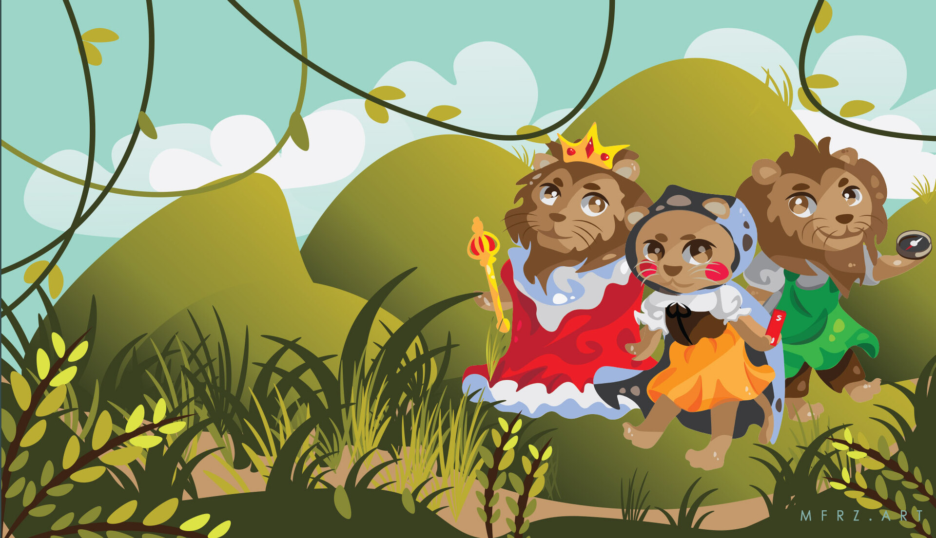 Mary Franz Salazar - Children's Book Illustration