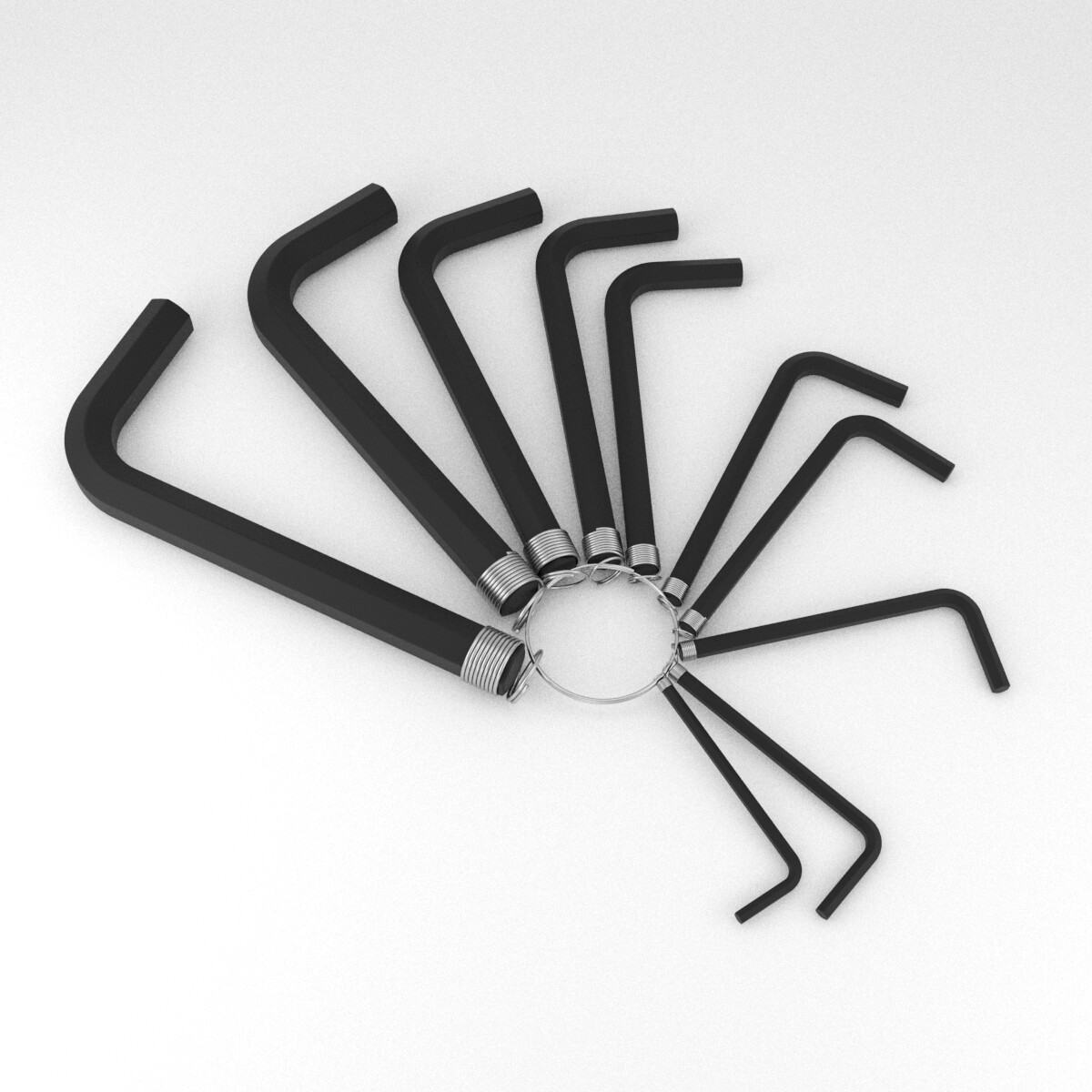 ArtStation - Hex Allen Keys 3D model