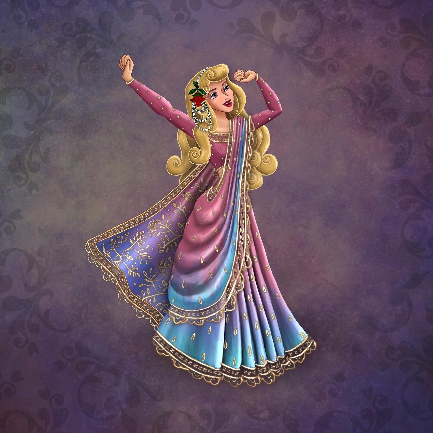 ArtStation - Princess Aurora Sari