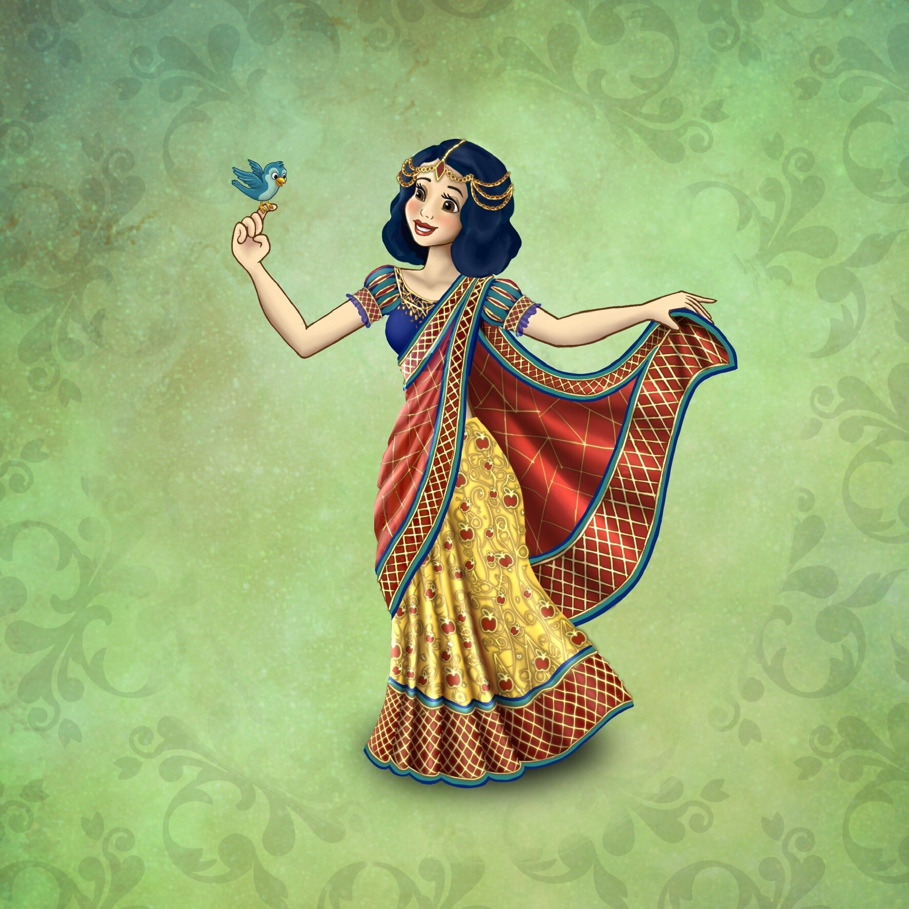 Indian Princess Sari