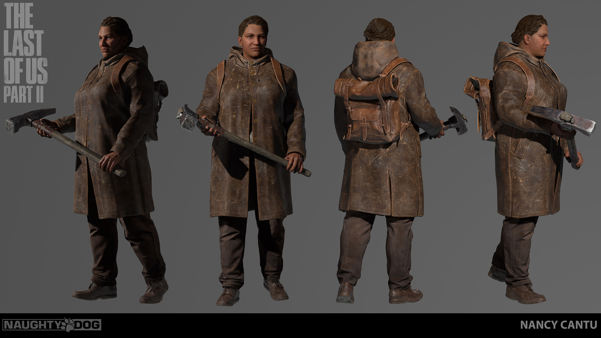 Nancy Cantu - The Last of US Part 2 - Enemies/Infected