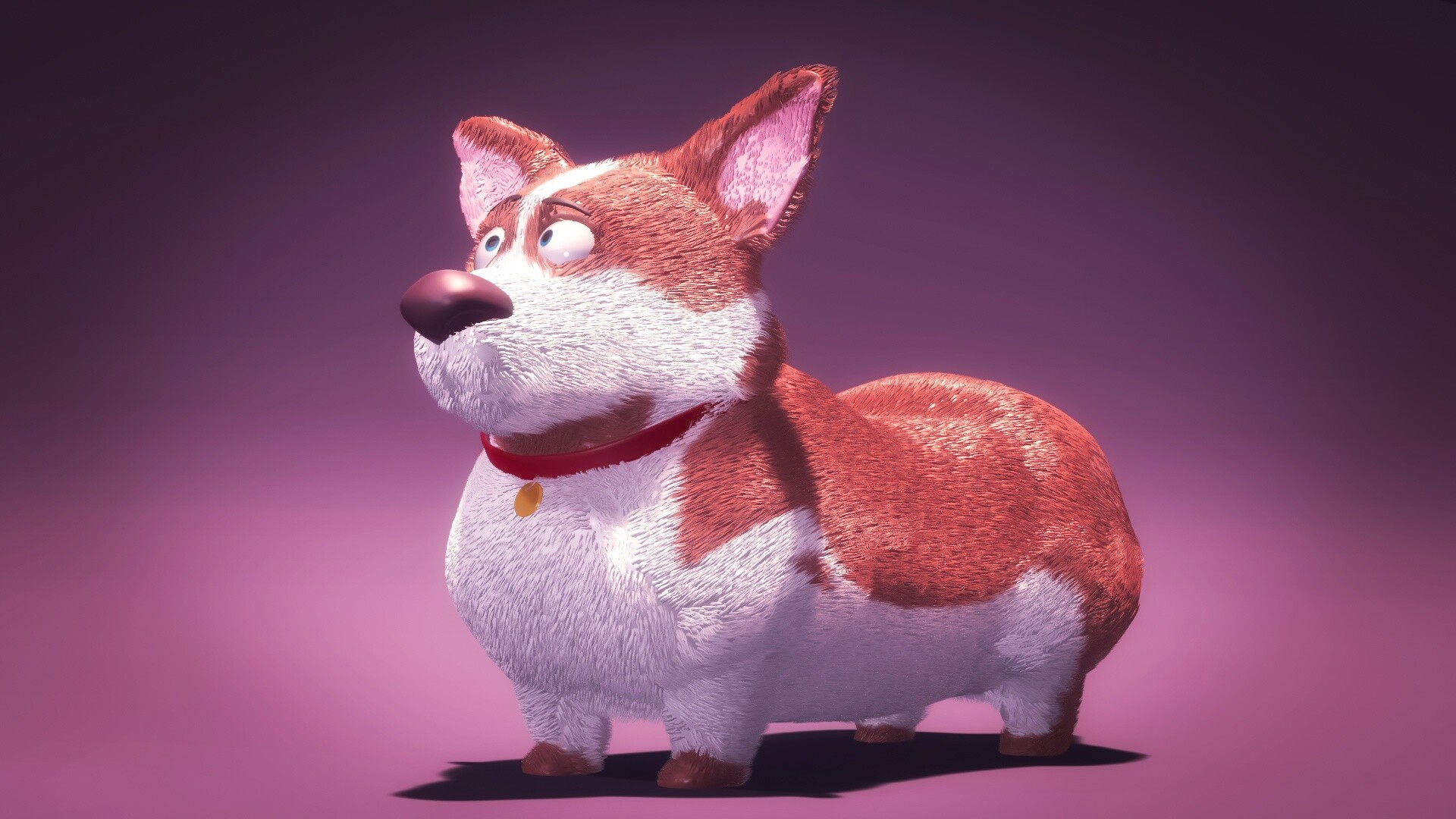 Garry Donzelli Gray - TB Choi's Corgi 2D concept to 3D by me
